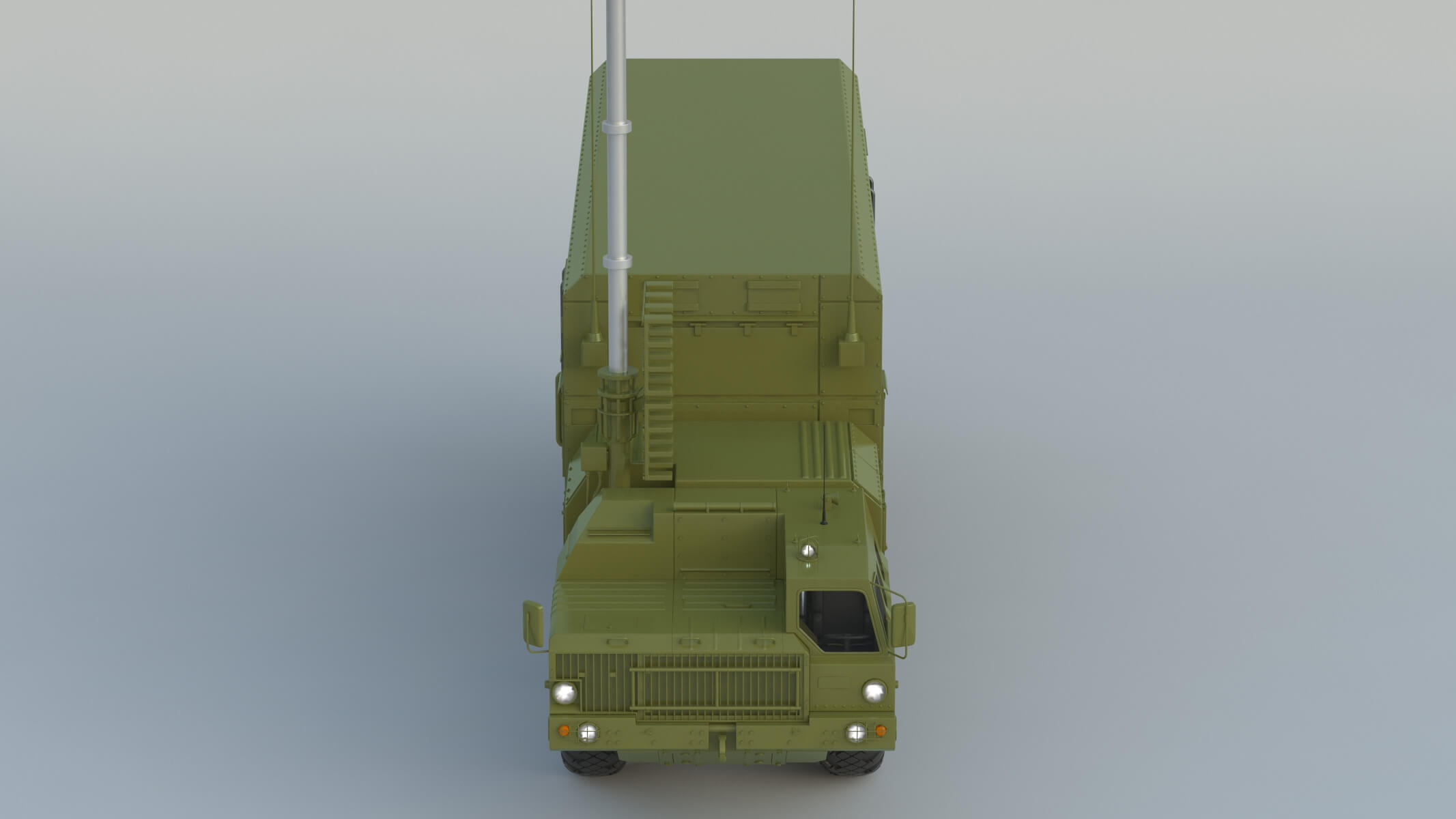 Command Post 55K6E - 3D Model by frezzy