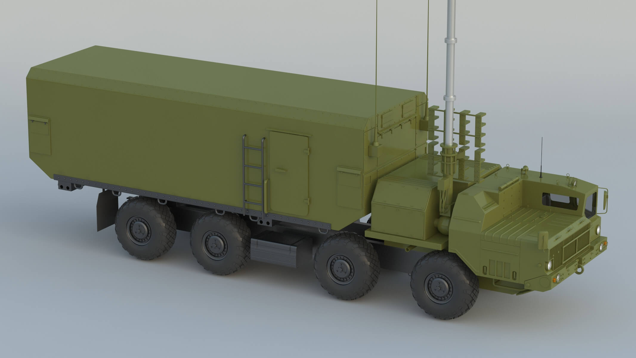 Command Post 55K6E - 3D Model by frezzy