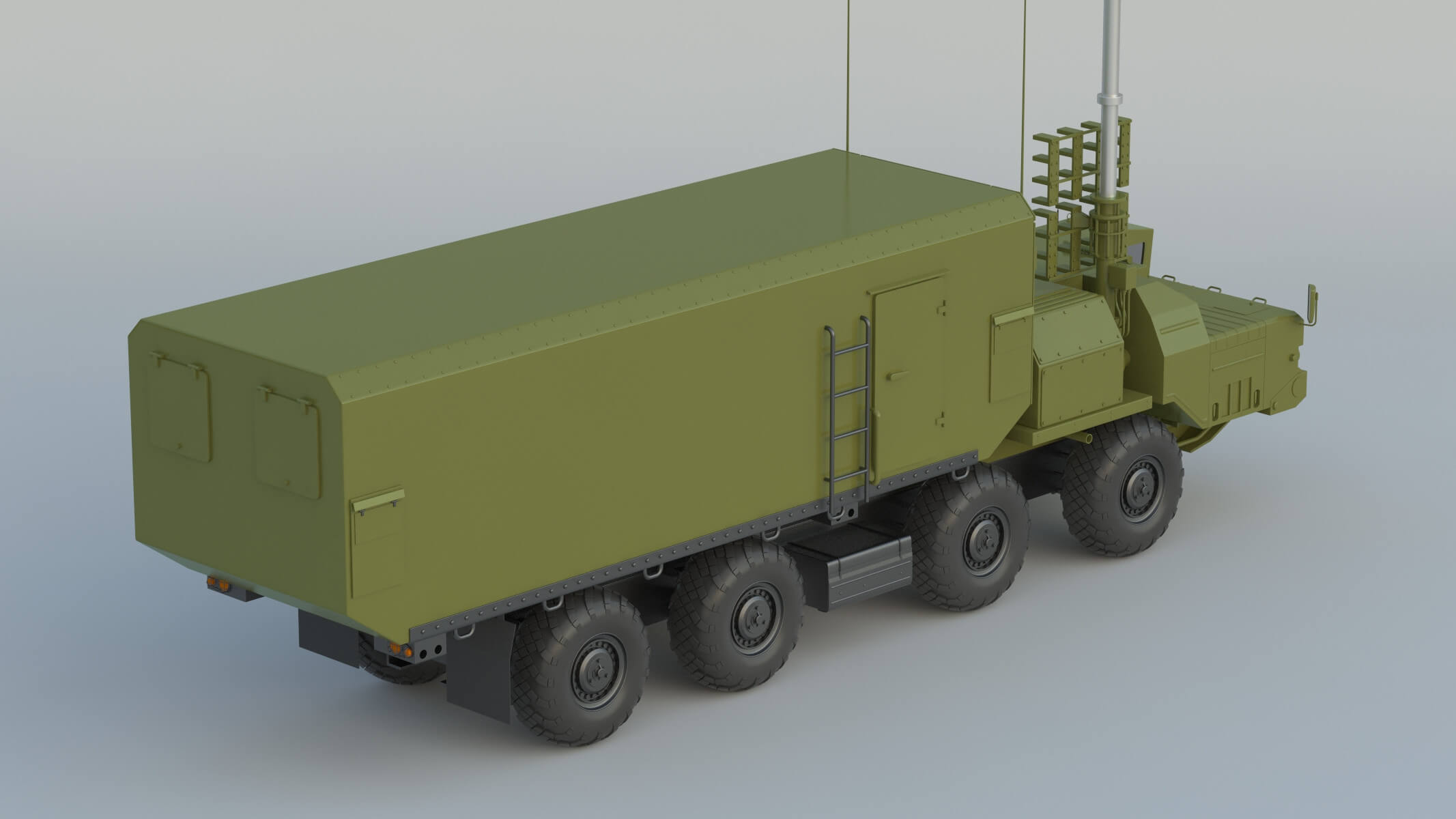 Command Post 55K6E - 3D Model by frezzy