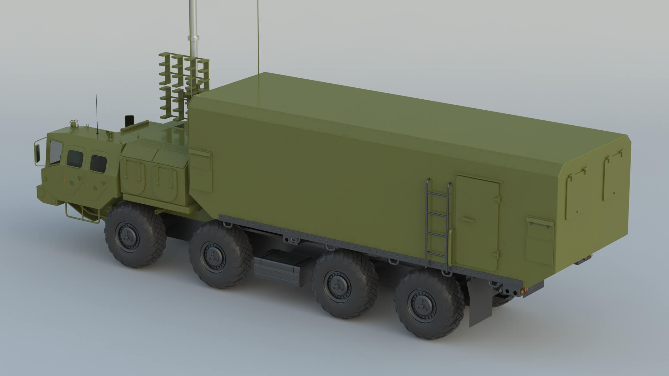 Command Post 55K6E - 3D Model by frezzy