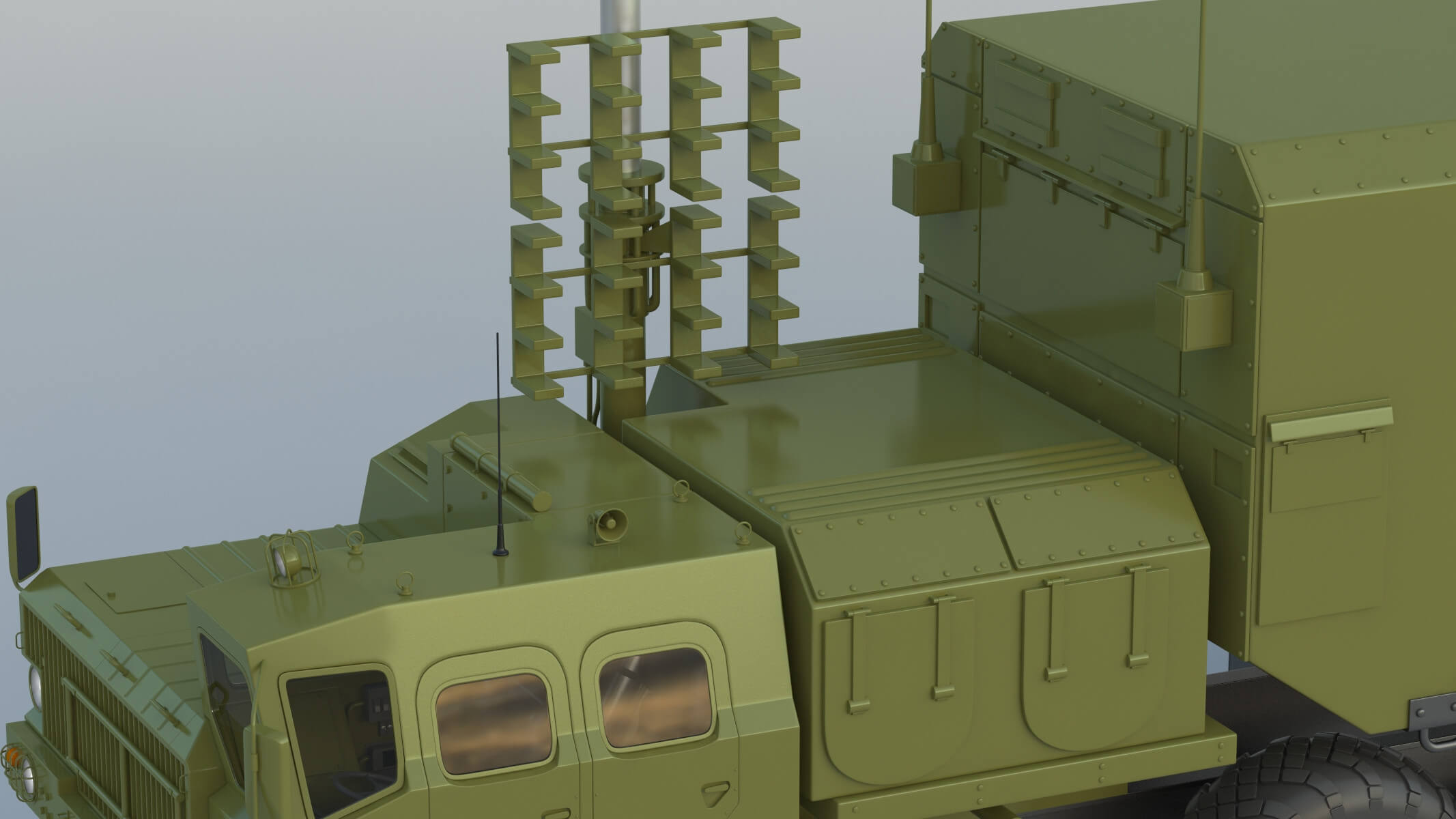 Command Post 55K6E - 3D Model by frezzy