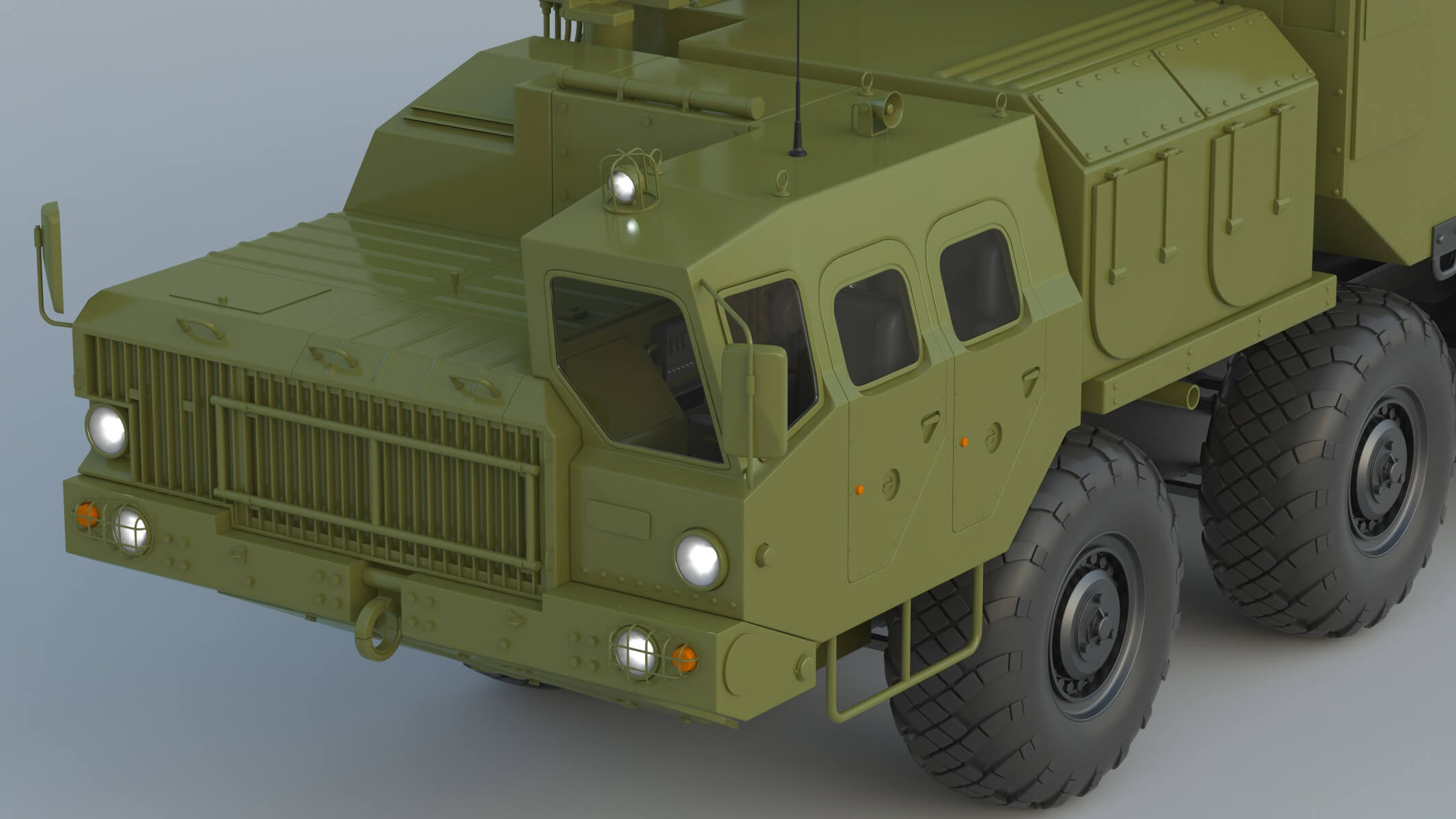 Command Post 55K6E - 3D Model by frezzy