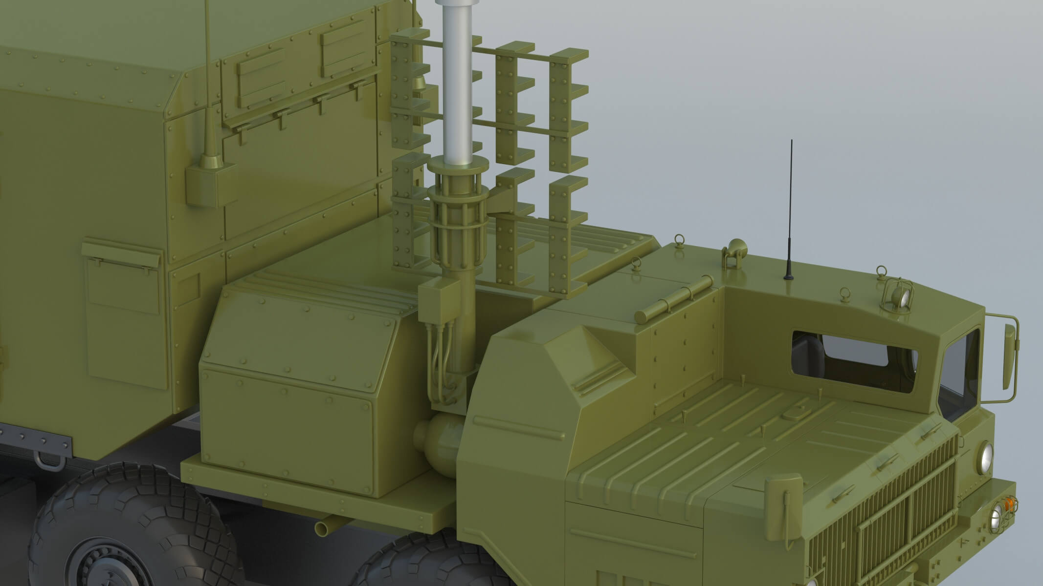 Command Post 55K6E - 3D Model by frezzy