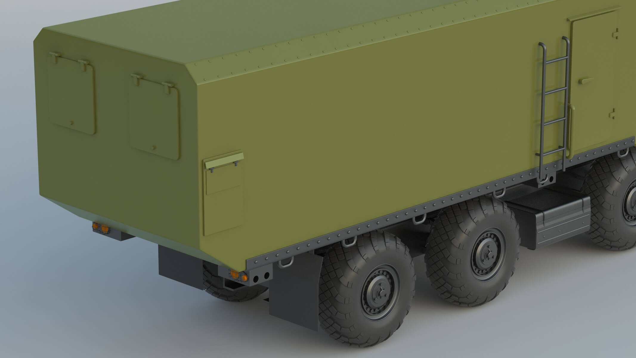 Command Post 55K6E - 3D Model by frezzy