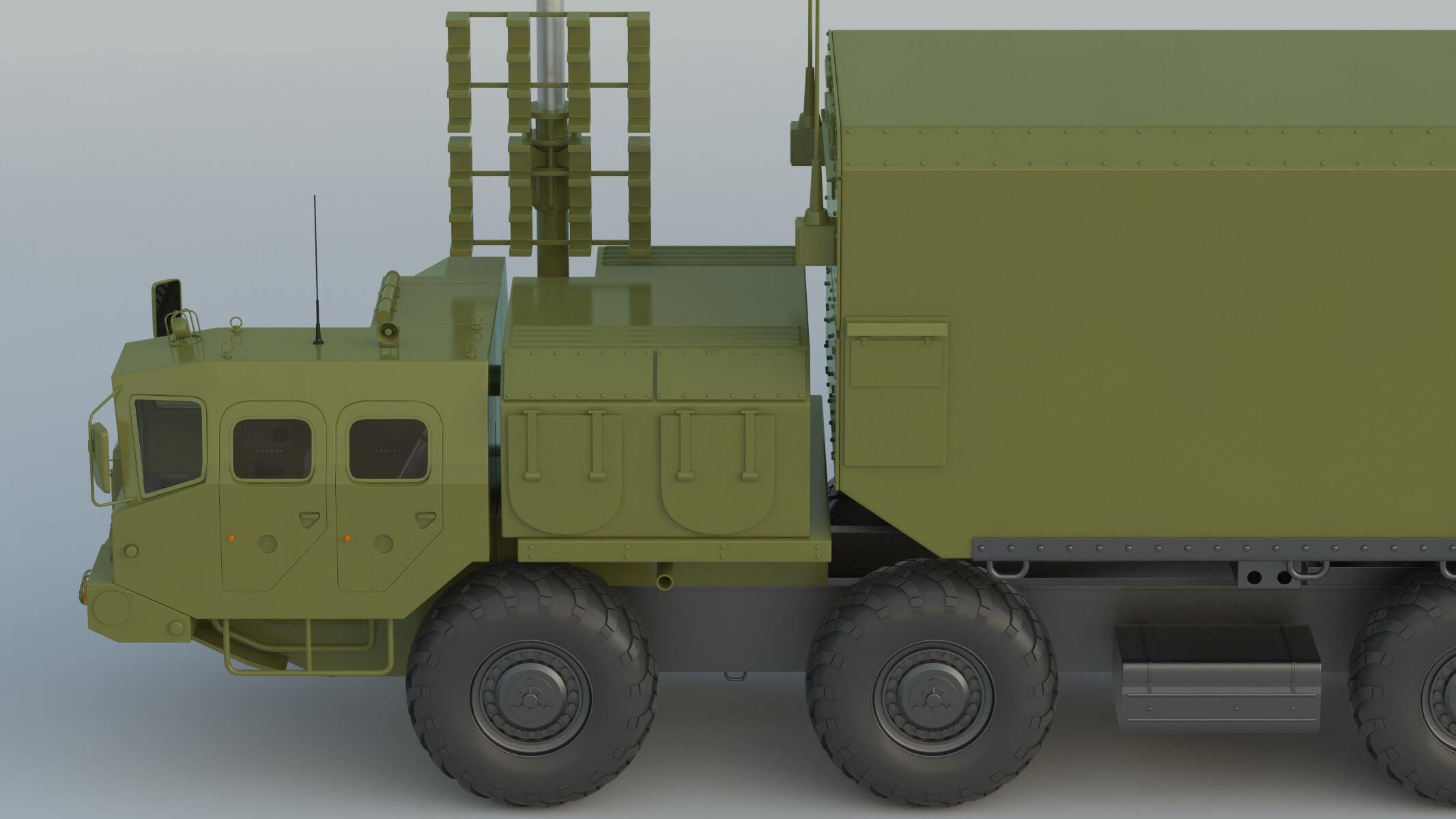 Command Post 55K6E - 3D Model by frezzy