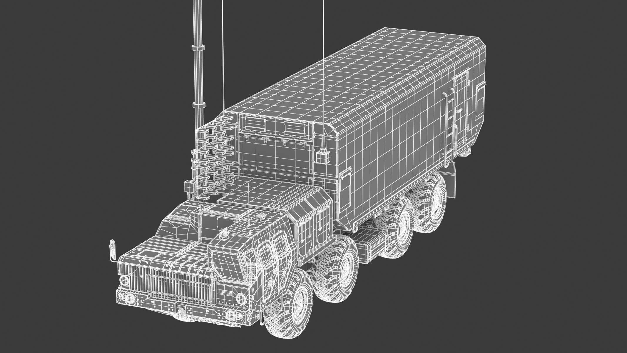 Command Post 55K6E - 3D Model by frezzy