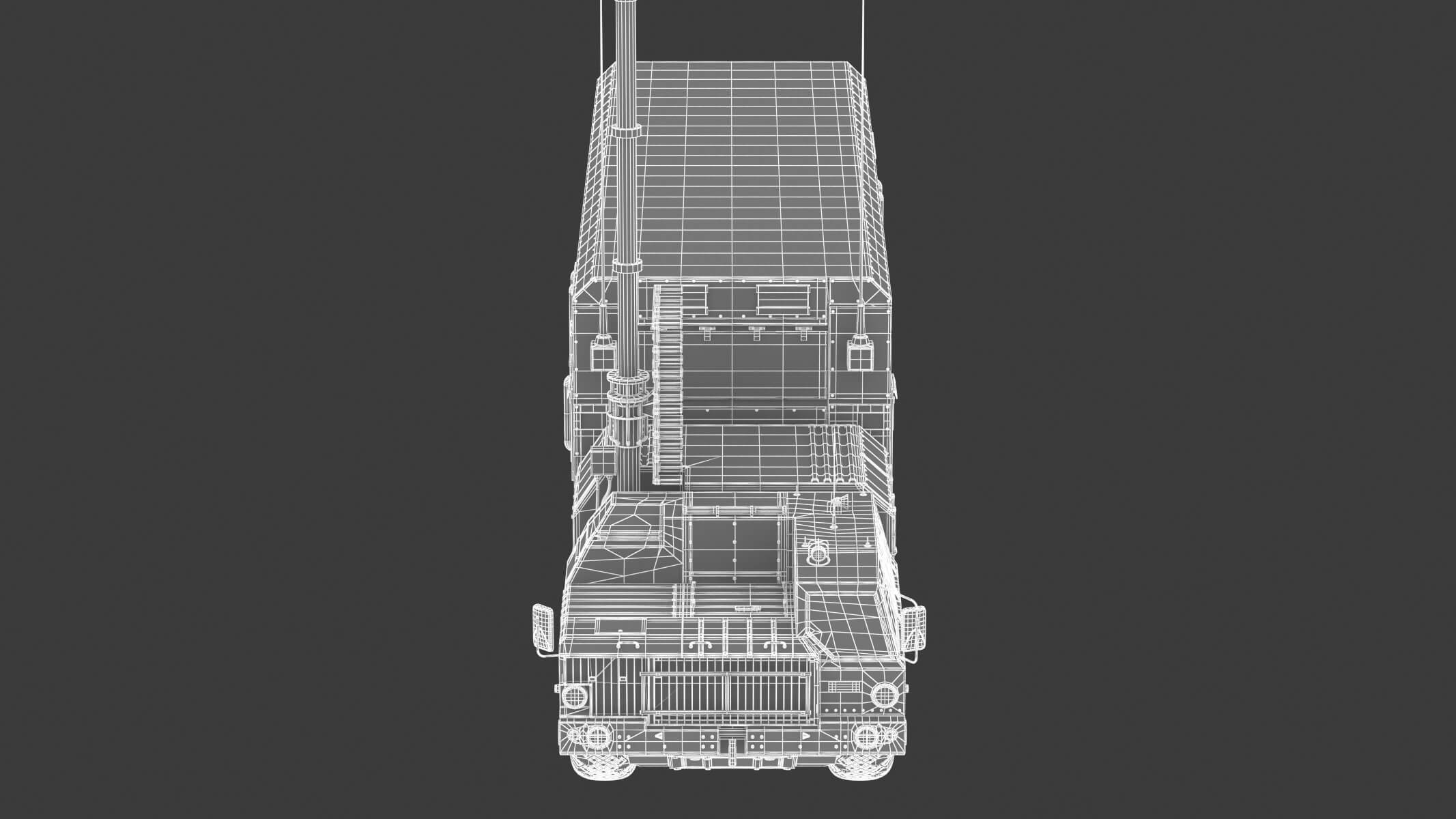 Command Post 55K6E - 3D Model by frezzy