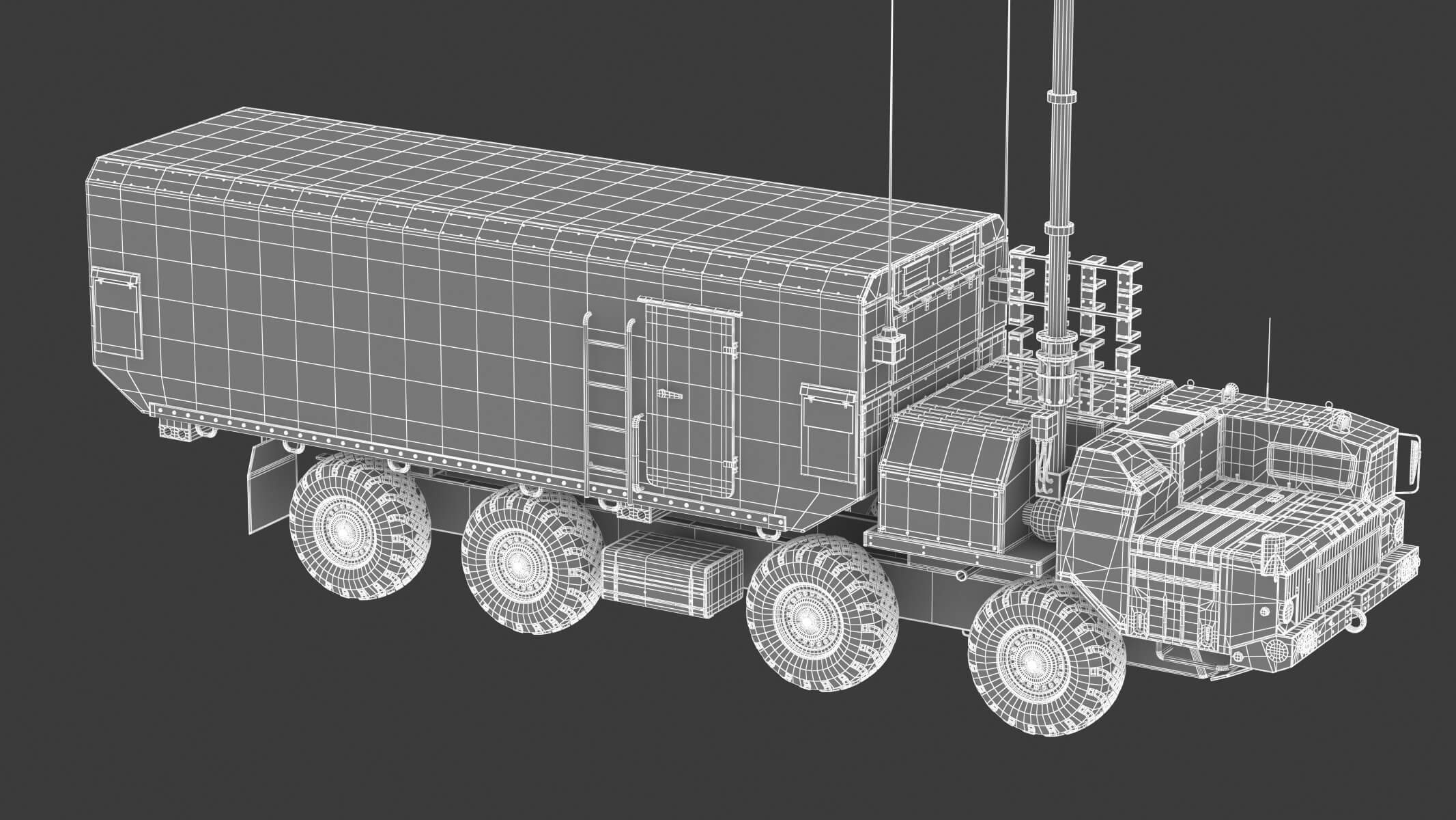 Command Post 55K6E - 3D Model by frezzy