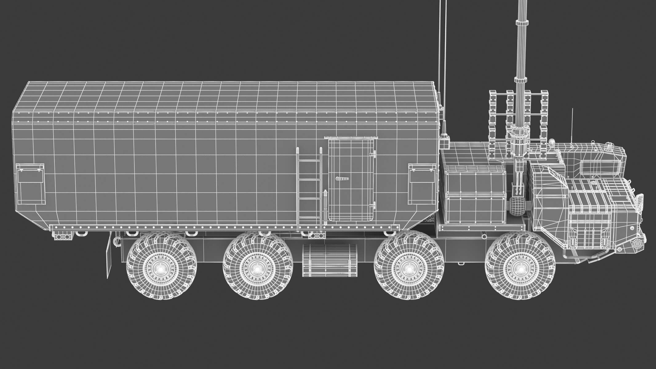 Command Post 55K6E - 3D Model by frezzy