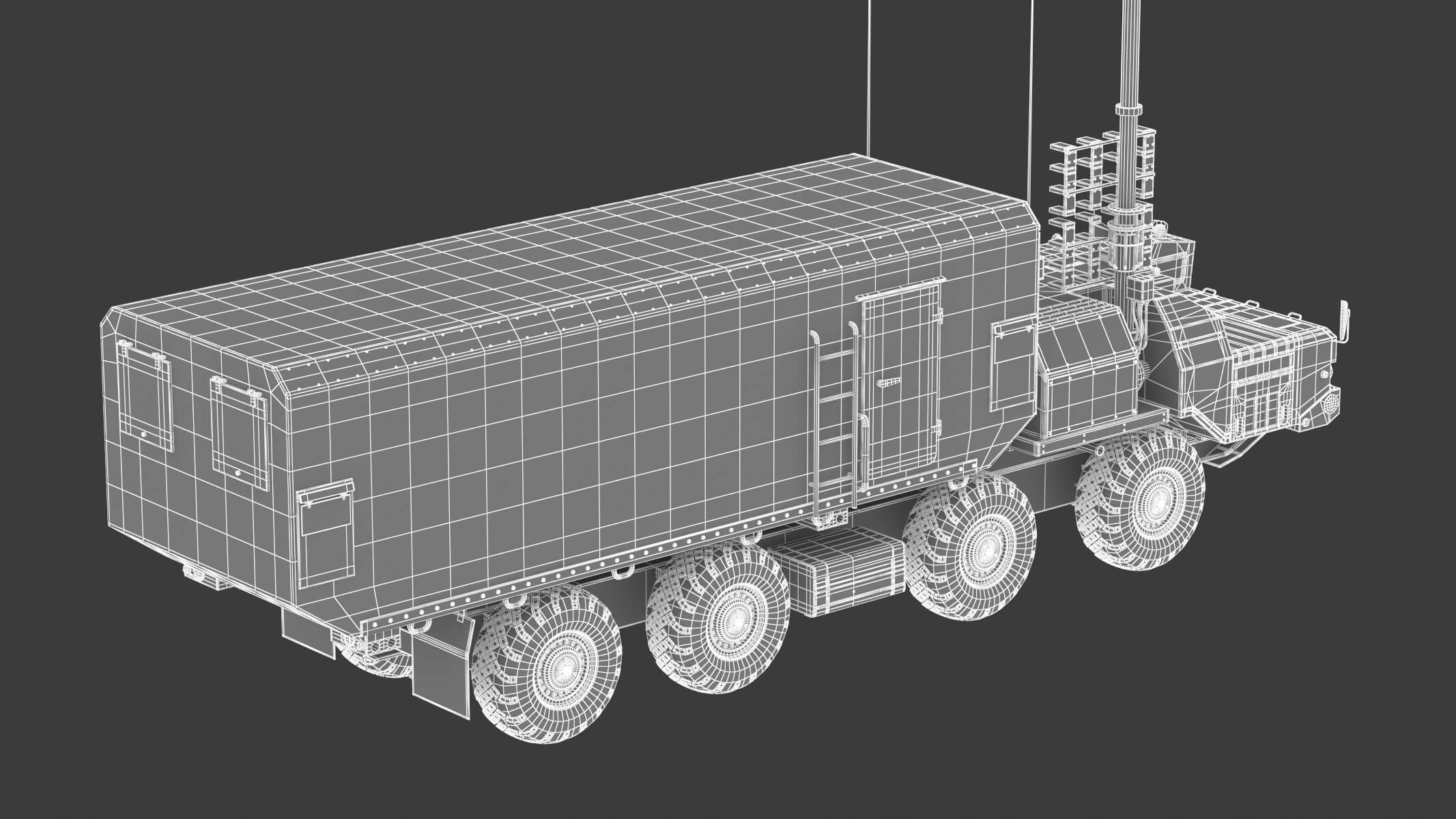 Command Post 55K6E - 3D Model by frezzy