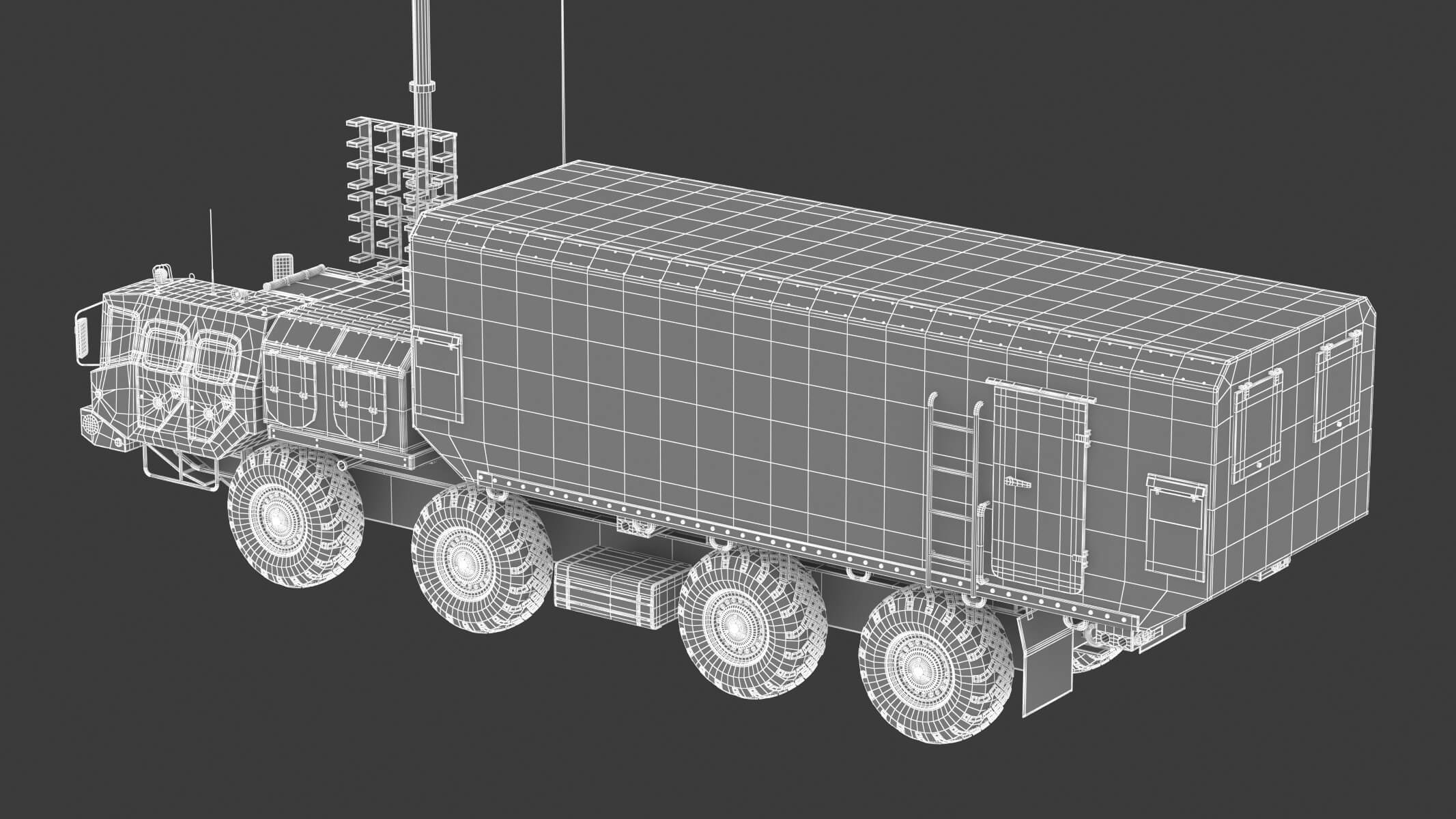 Command Post 55K6E - 3D Model by frezzy