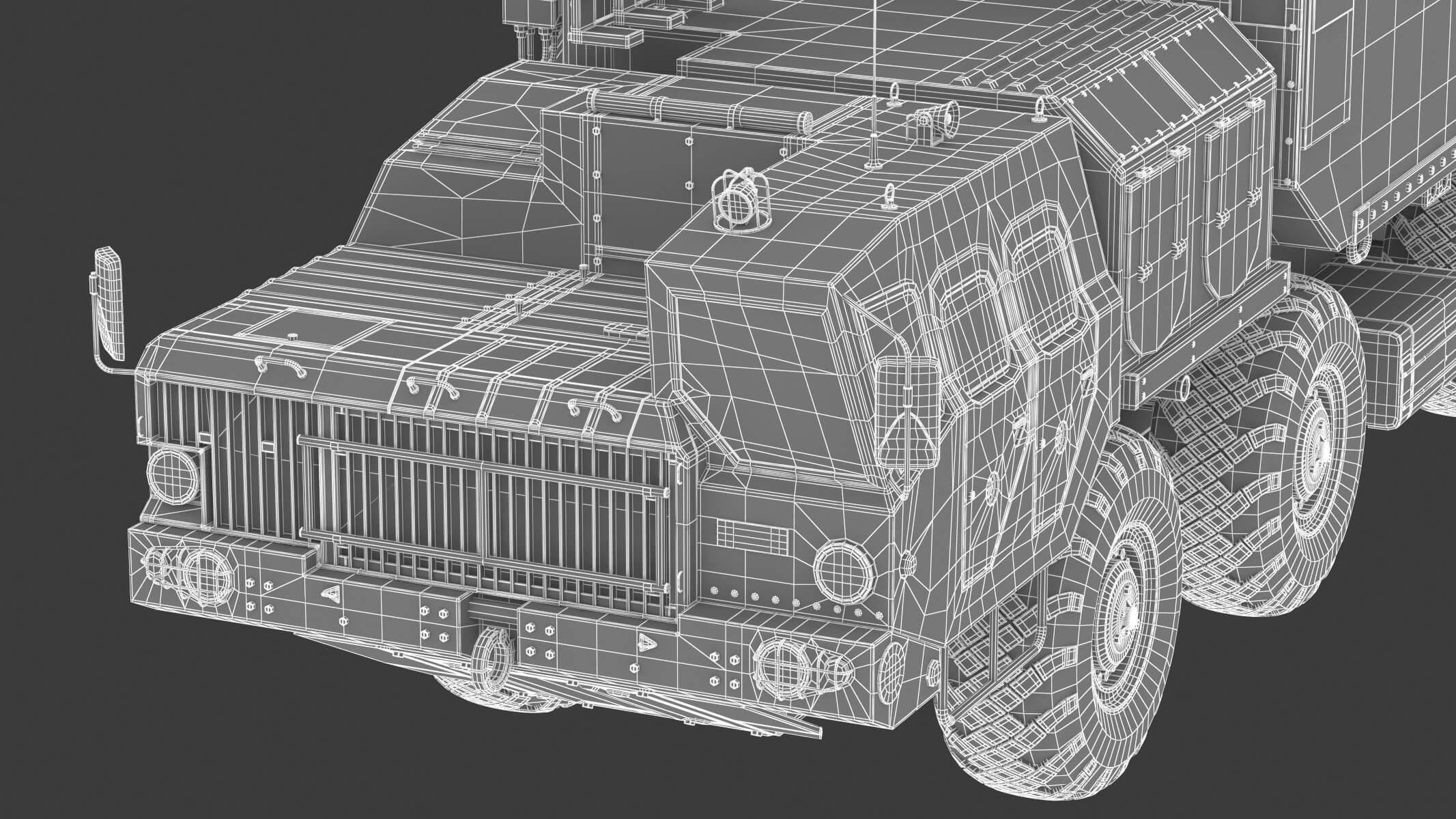 Command Post 55K6E - 3D Model by frezzy