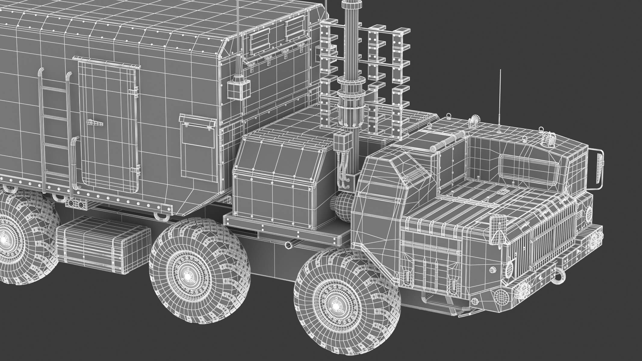 Command Post 55K6E - 3D Model by frezzy