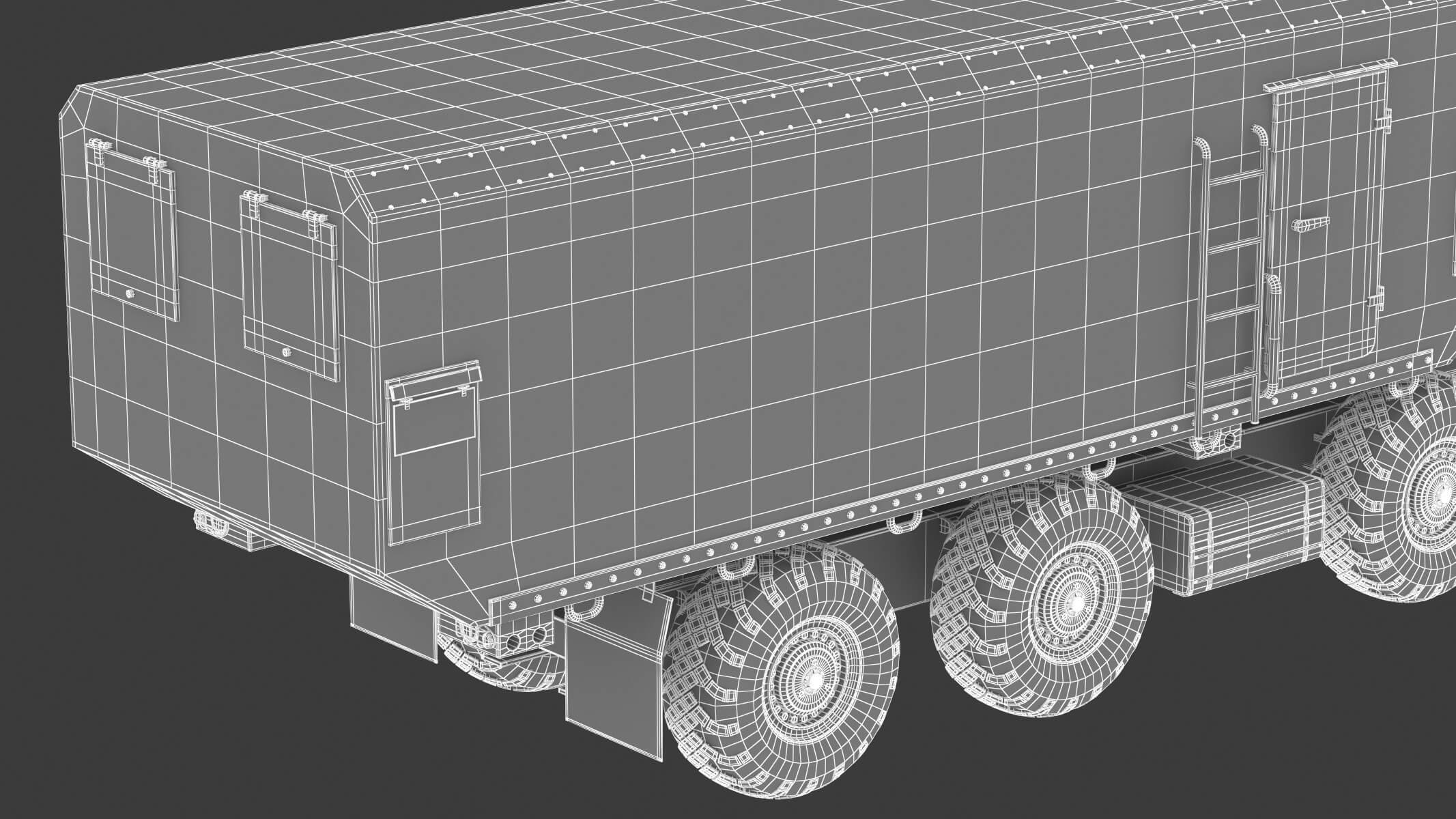Command Post 55K6E - 3D Model by frezzy