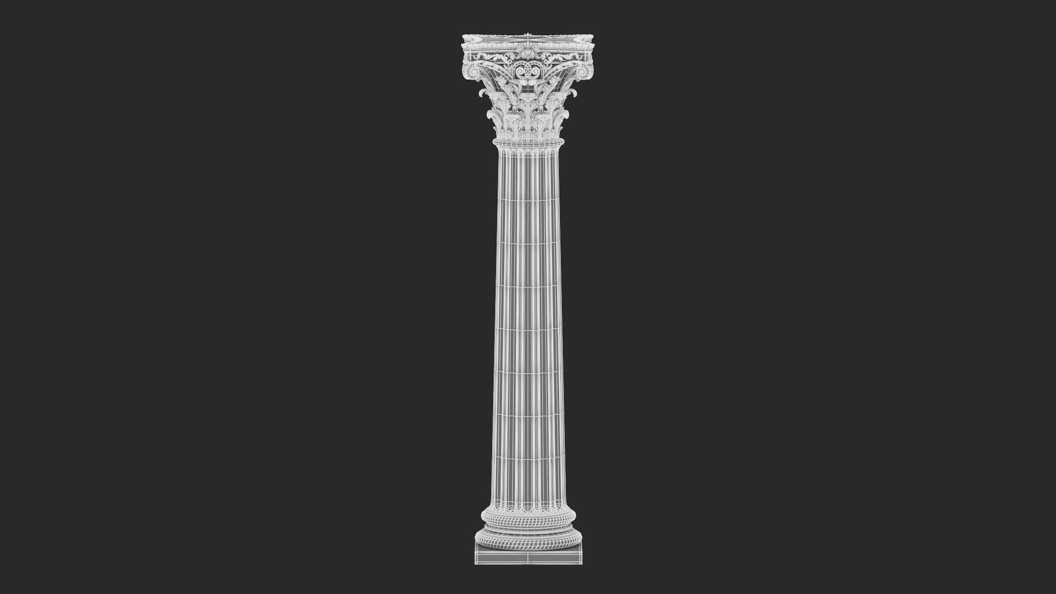 Composite Column 3 - 3D Model by frezzy
