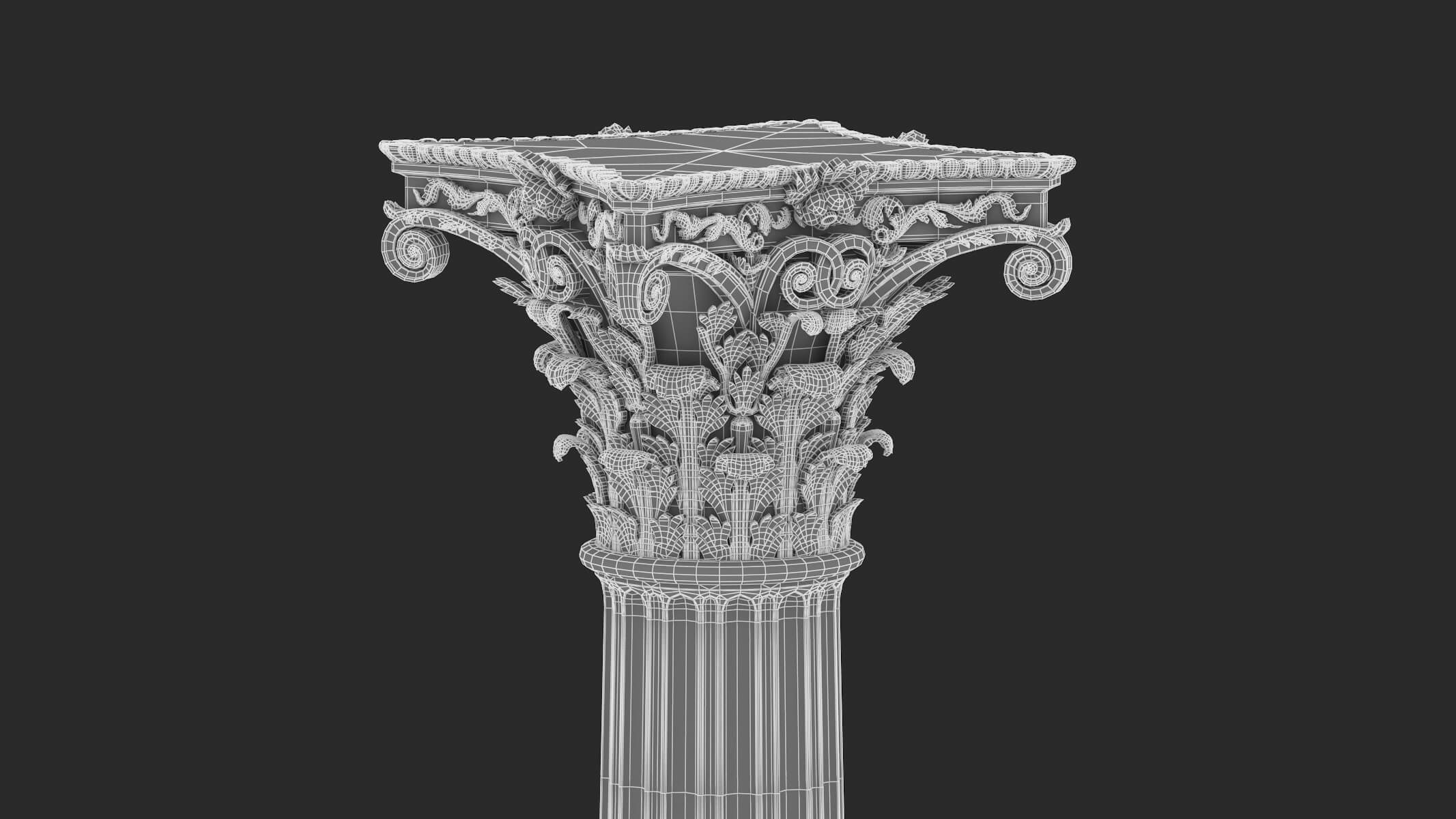 Composite Column 3 - 3D Model by frezzy