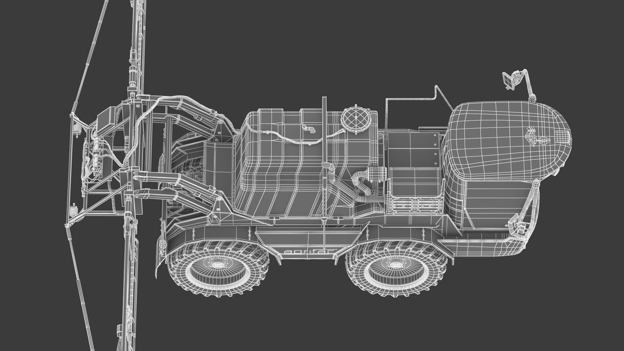 Condor V Self-Propelled Sprayer 3D Model by frezzy