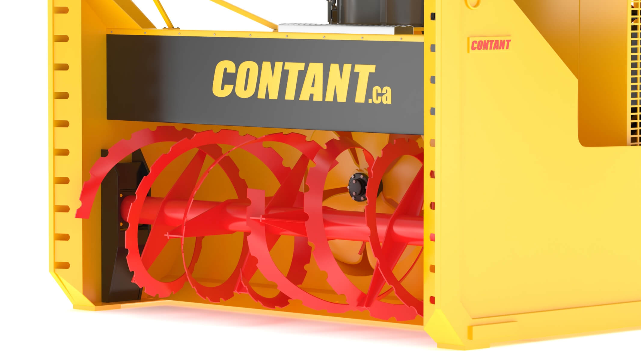 Contant C-1016D Snowblower 3D Model by frezzy