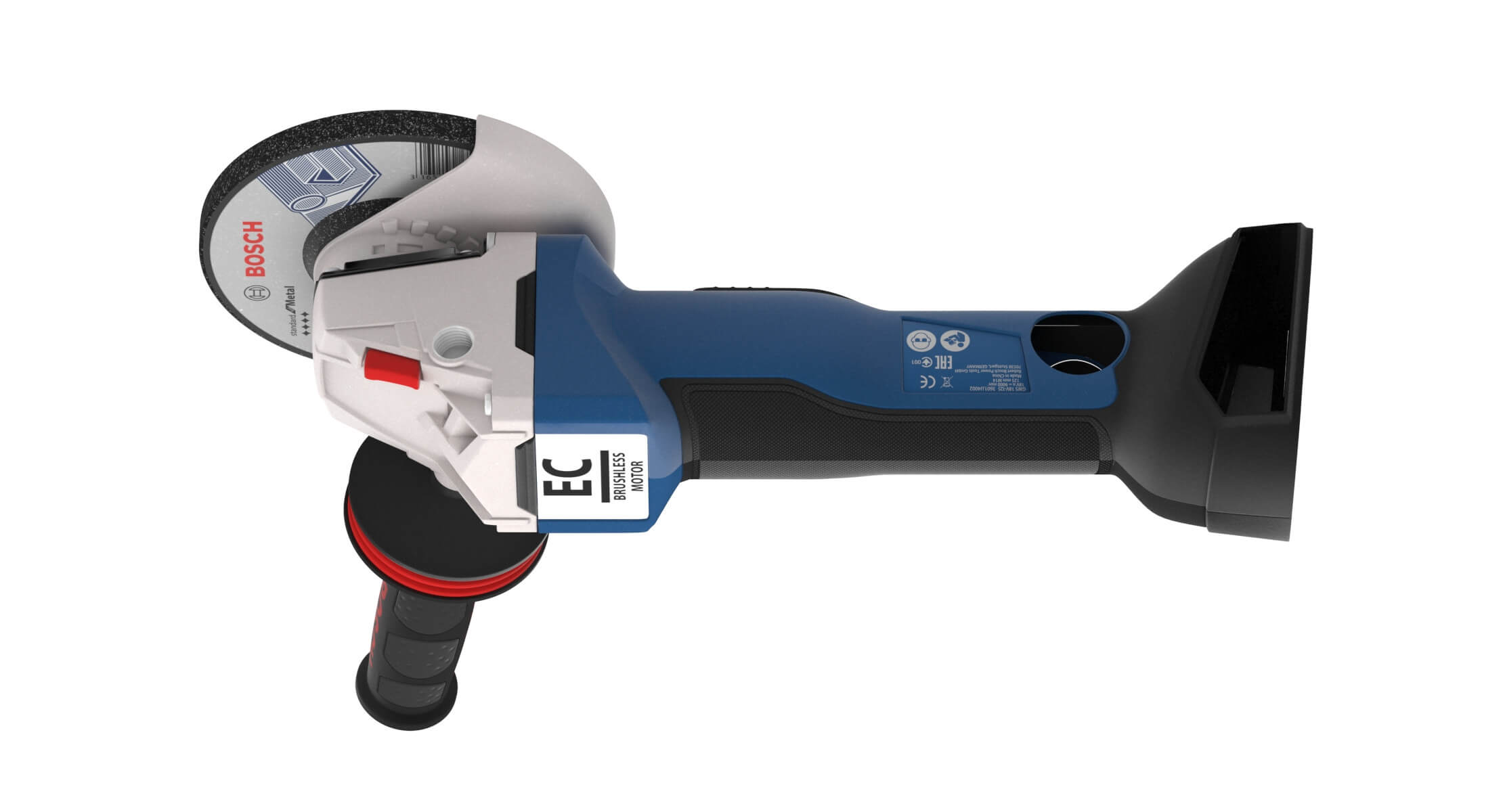 Cordless Angle Grinder Gws 18V-10 C 3D Model by frezzy