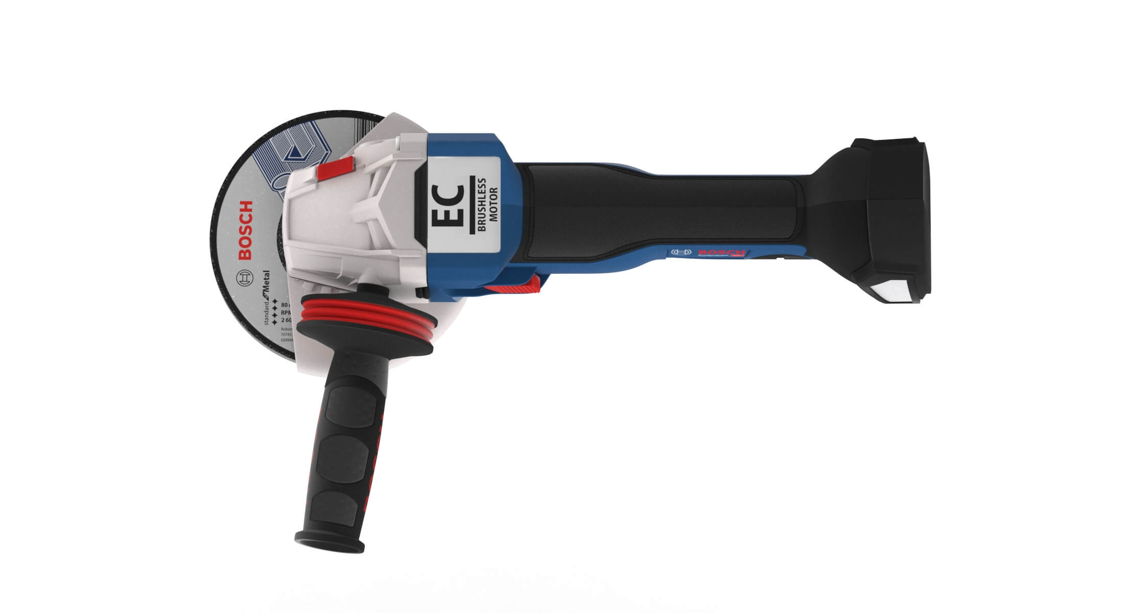 Cordless Angle Grinder Gws 18V-10 C 3D Model by frezzy