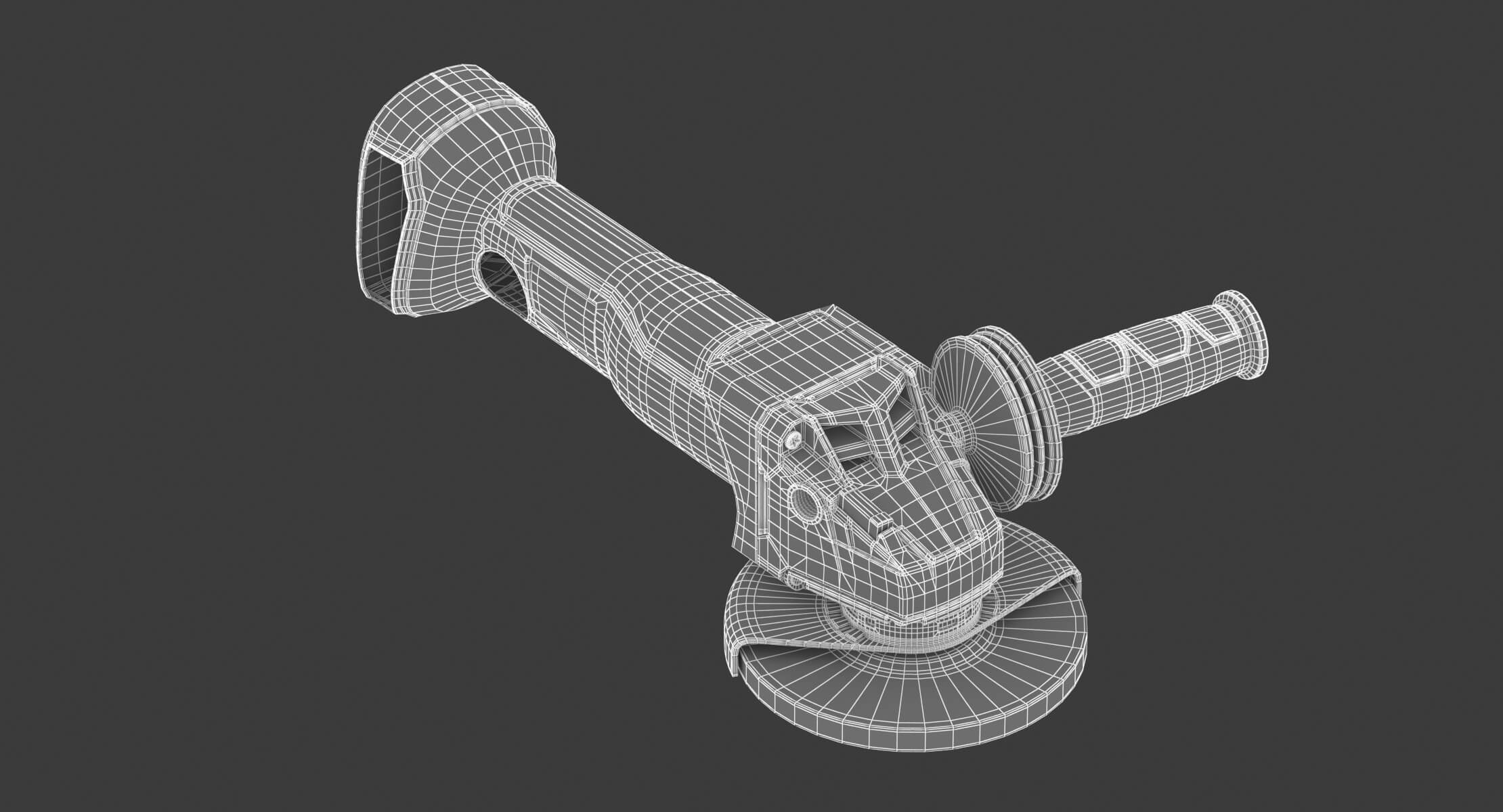 Cordless Angle Grinder Gws 18V-10 C 3D Model by frezzy