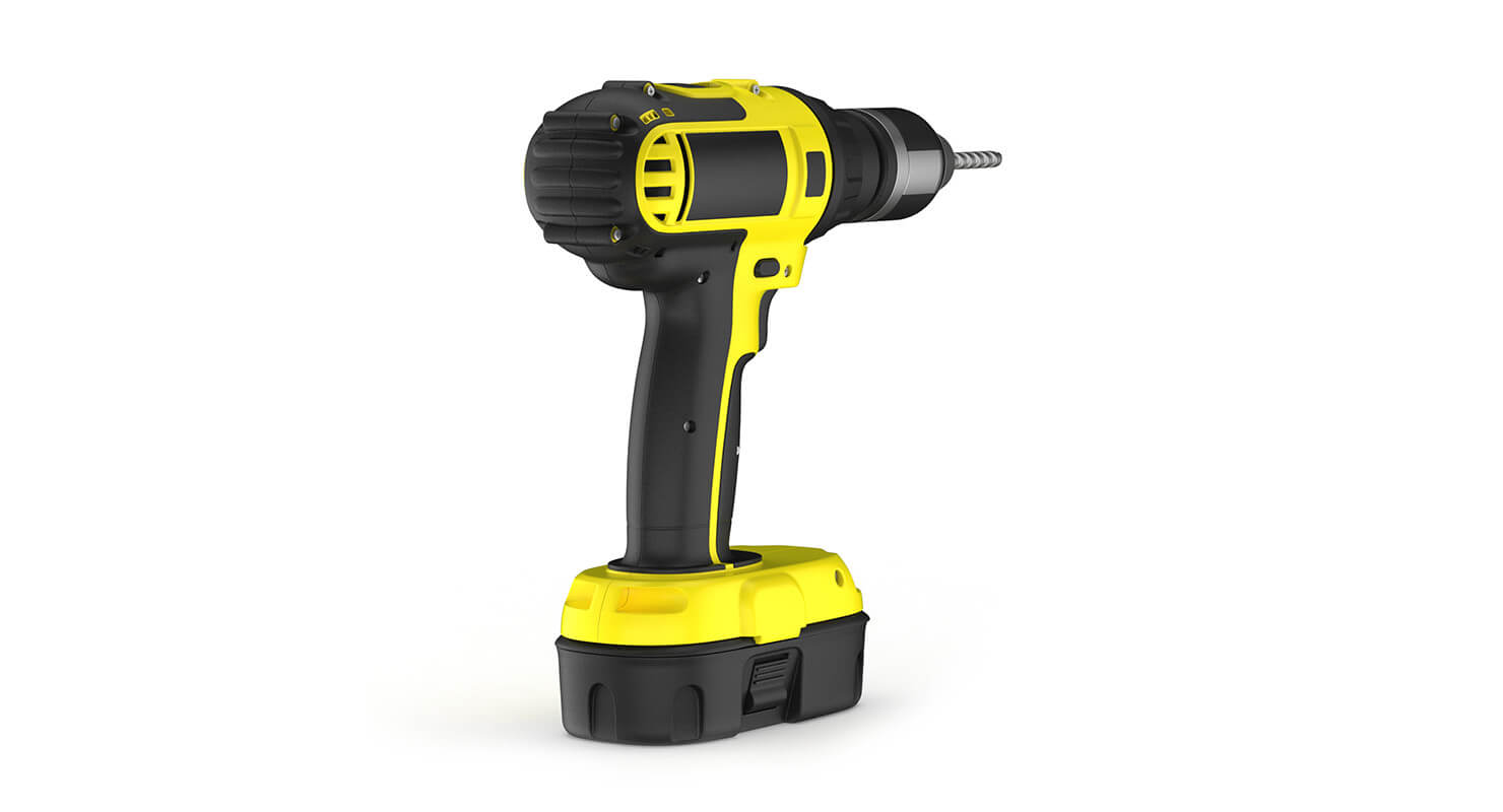 Cordless Drill - 3D Model by frezzy