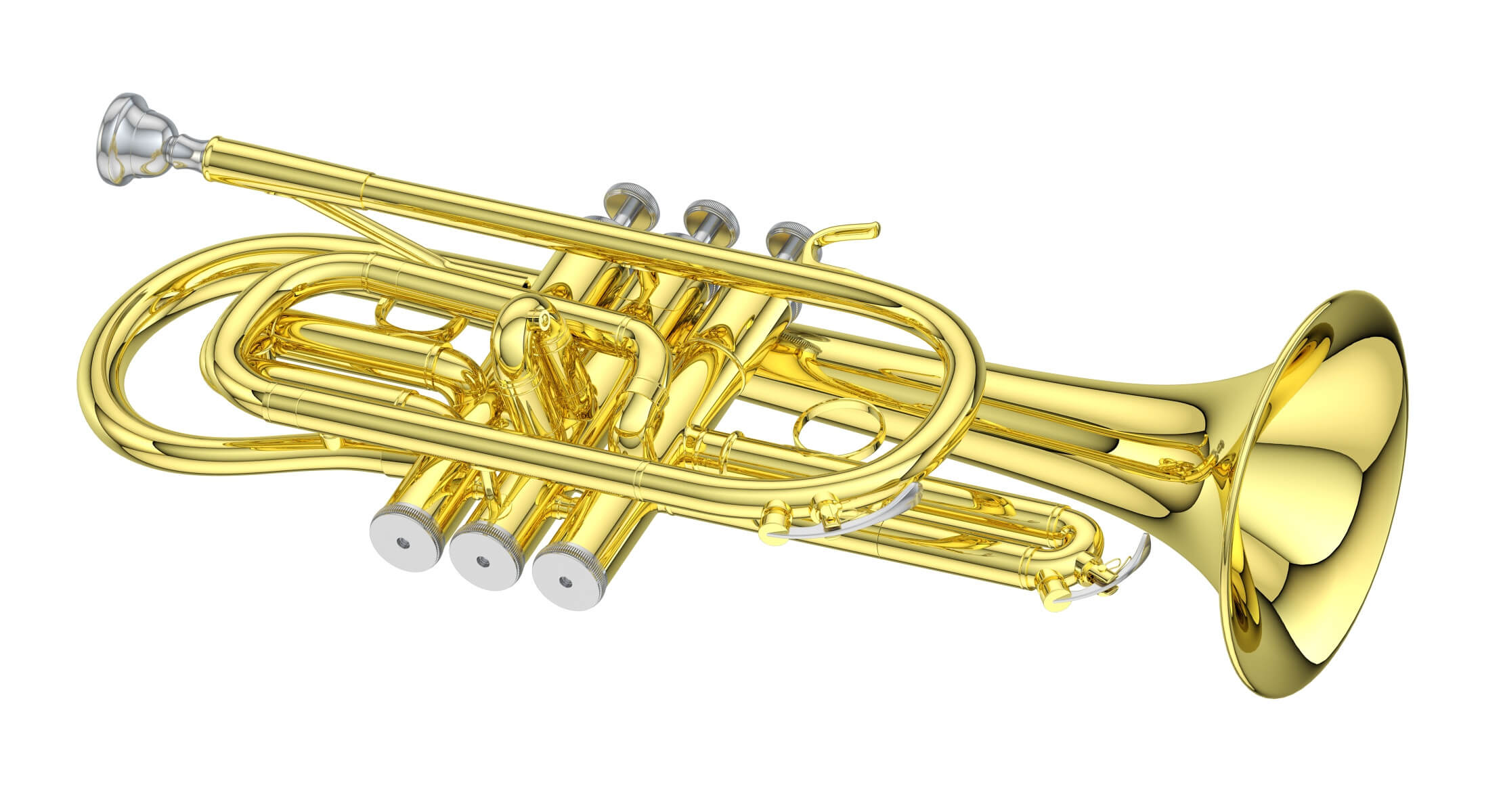 Cornet - 3D Model by frezzy