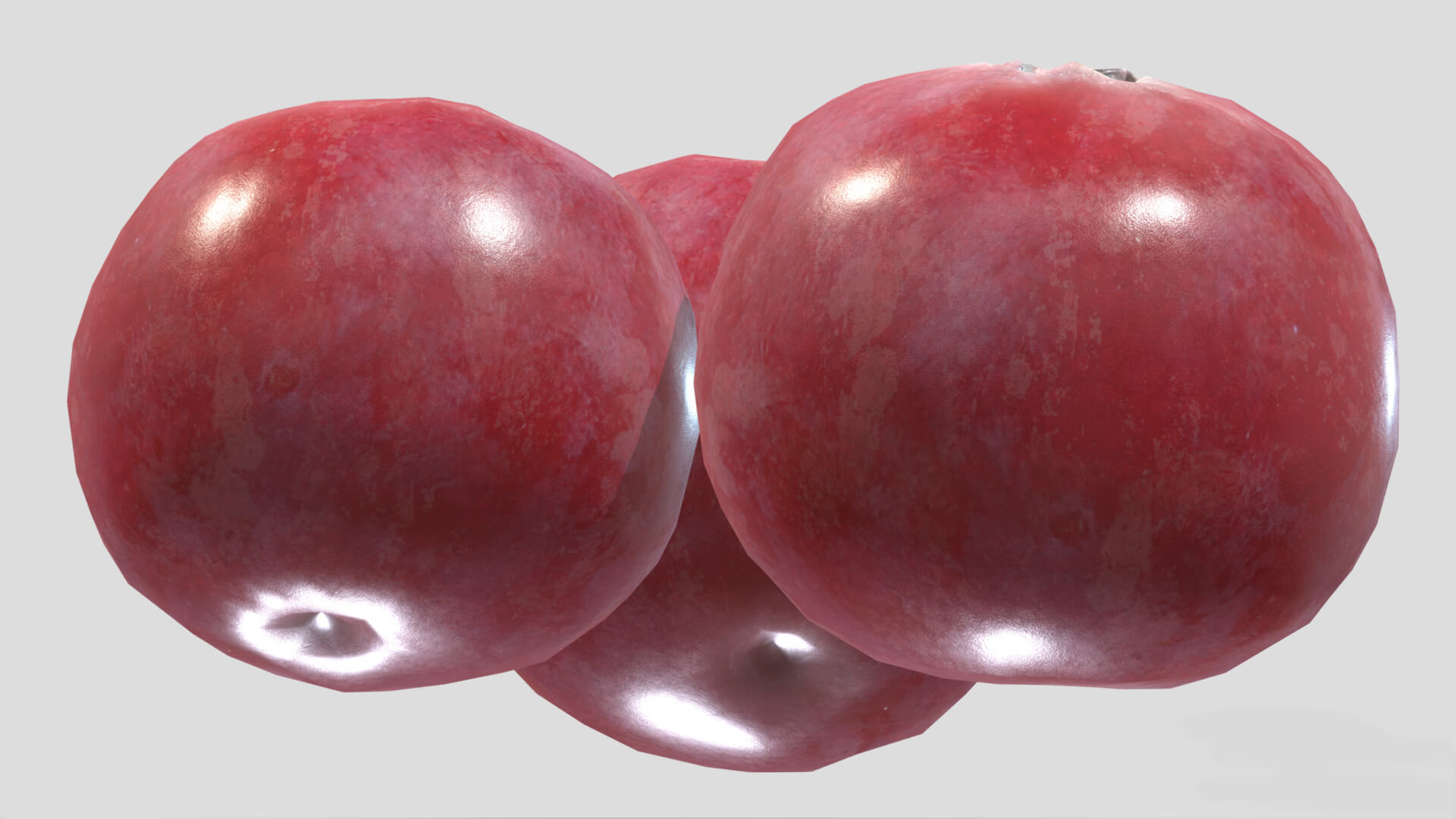 Cranberry Low Poly - 3D Model by frezzy