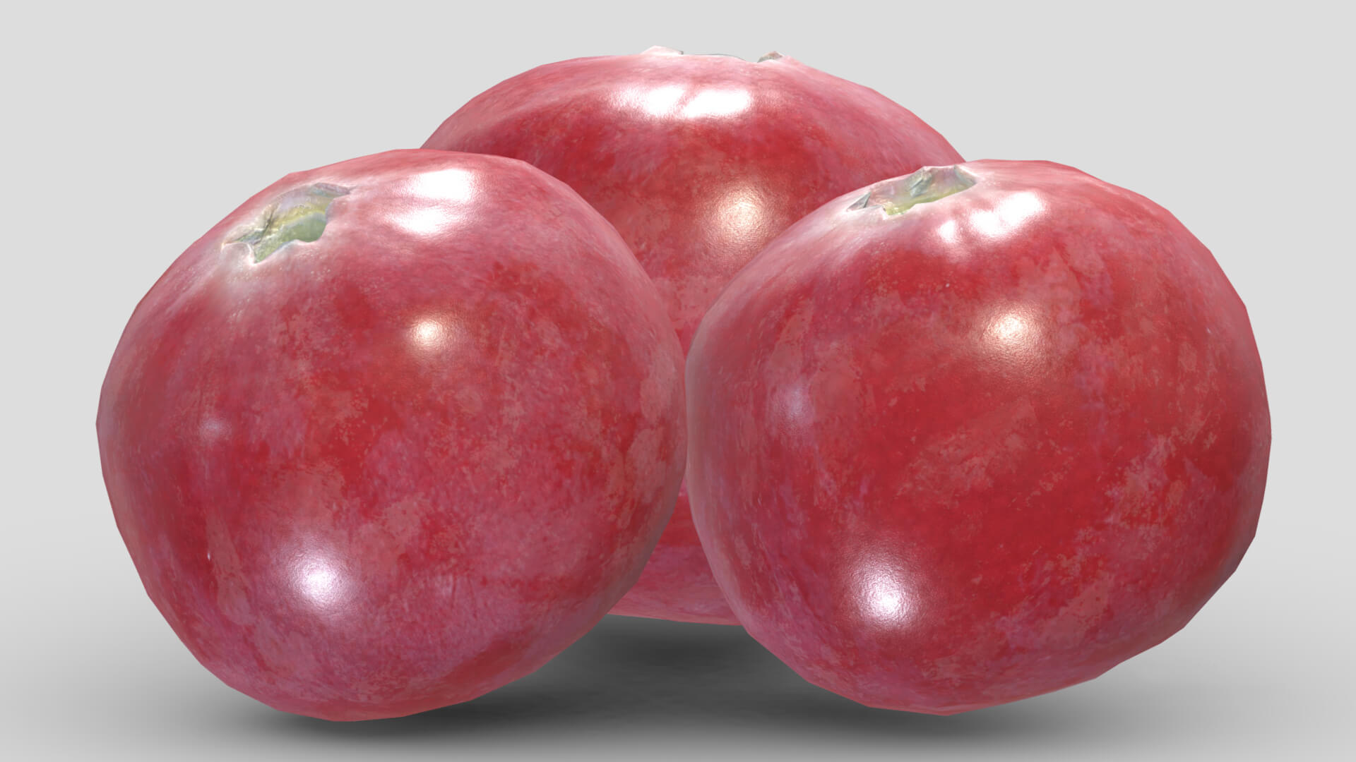 Cranberry Low Poly - 3D Model by frezzy