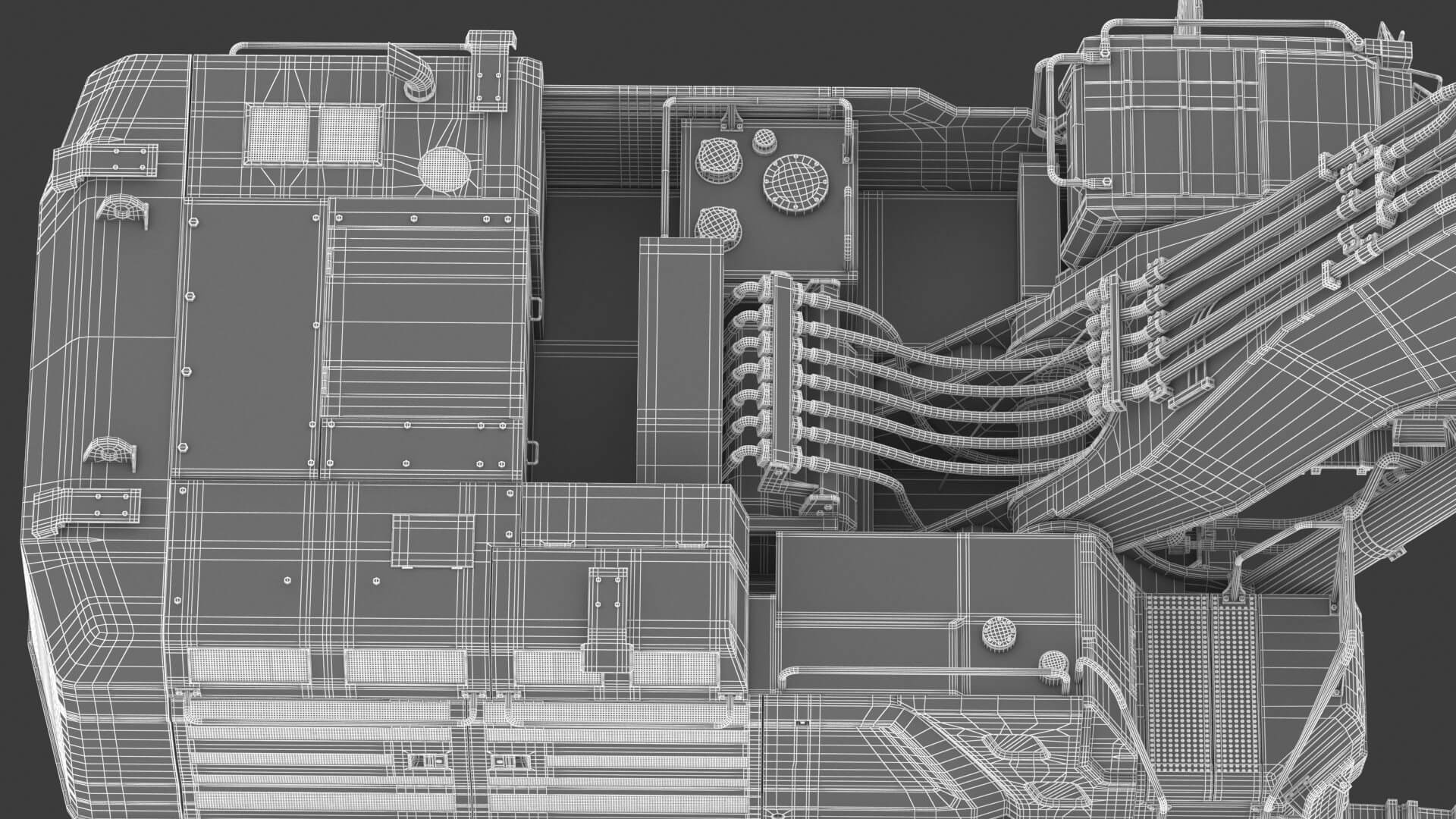 Crawler Excavator Generic 03 - 3D Model by frezzy