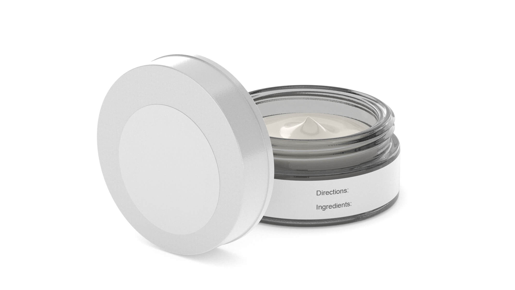 Cream Jar - 3D Model by frezzy