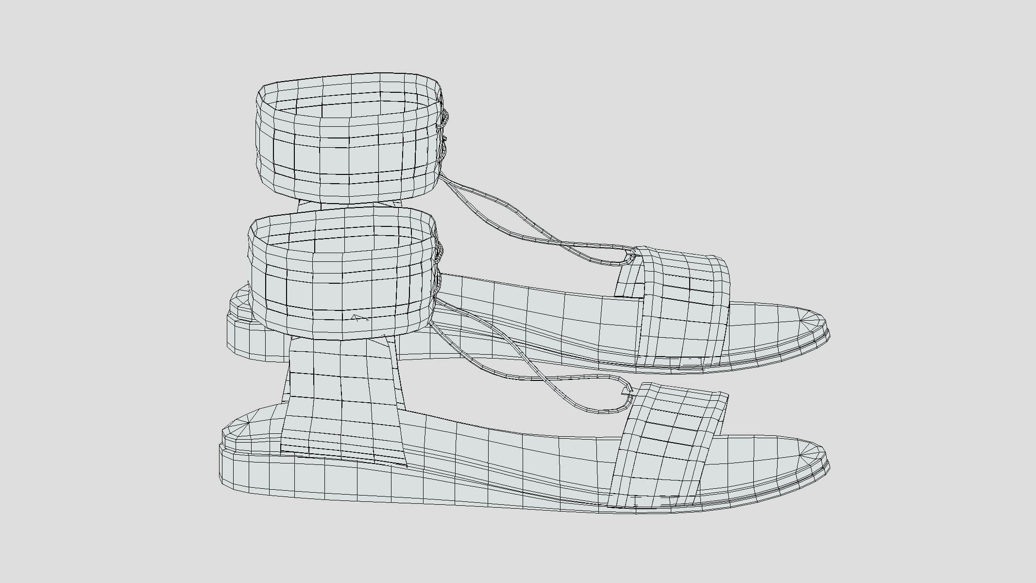 Crochet Low Poly - 3D Model by frezzy