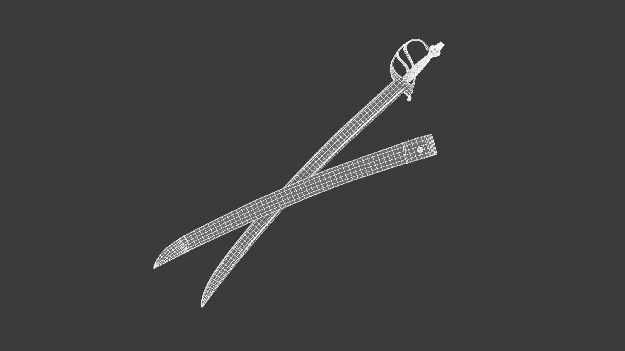 Cutlass - 3D Model by frezzy