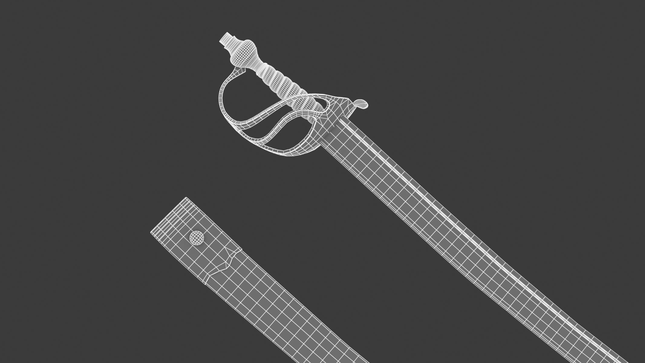 Cutlass - 3D Model by frezzy