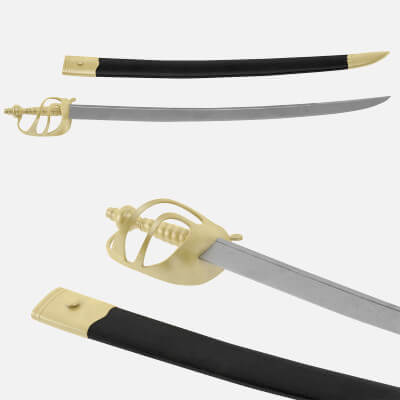 Cutlass - 3D Model by frezzy