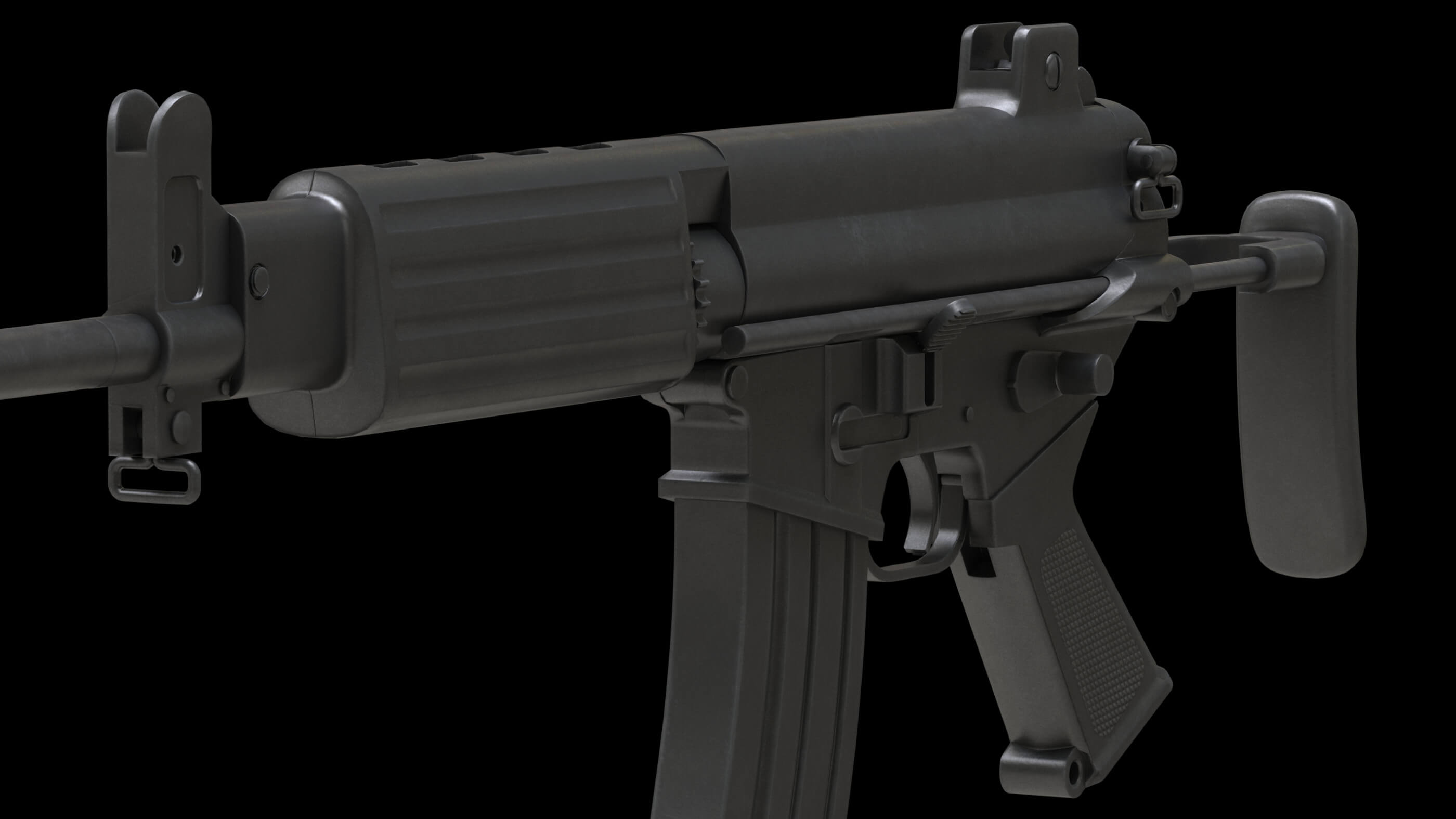 Daewoo K1 Low Poly - 3D Model by frezzy