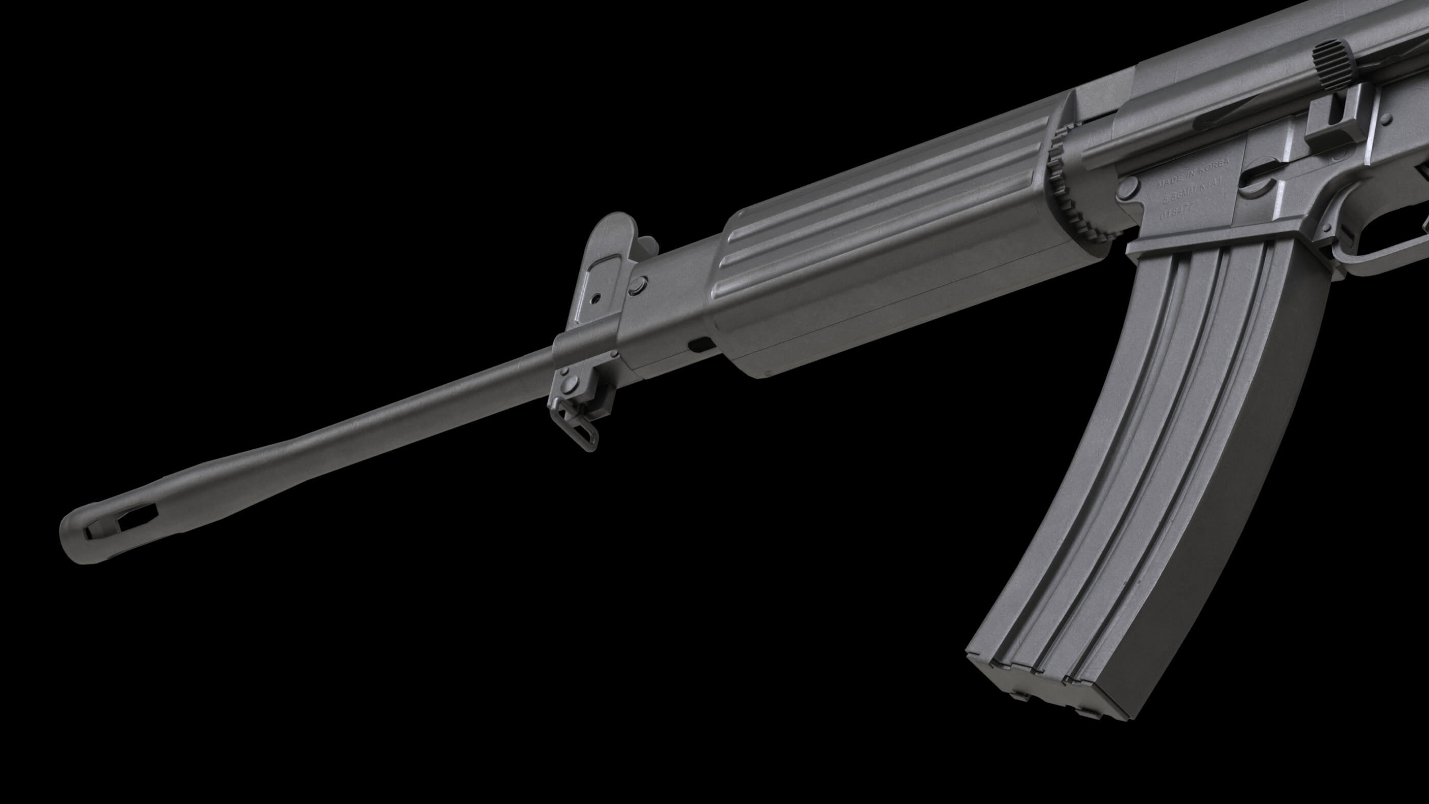 Daewoo K1 Low Poly - 3D Model by frezzy
