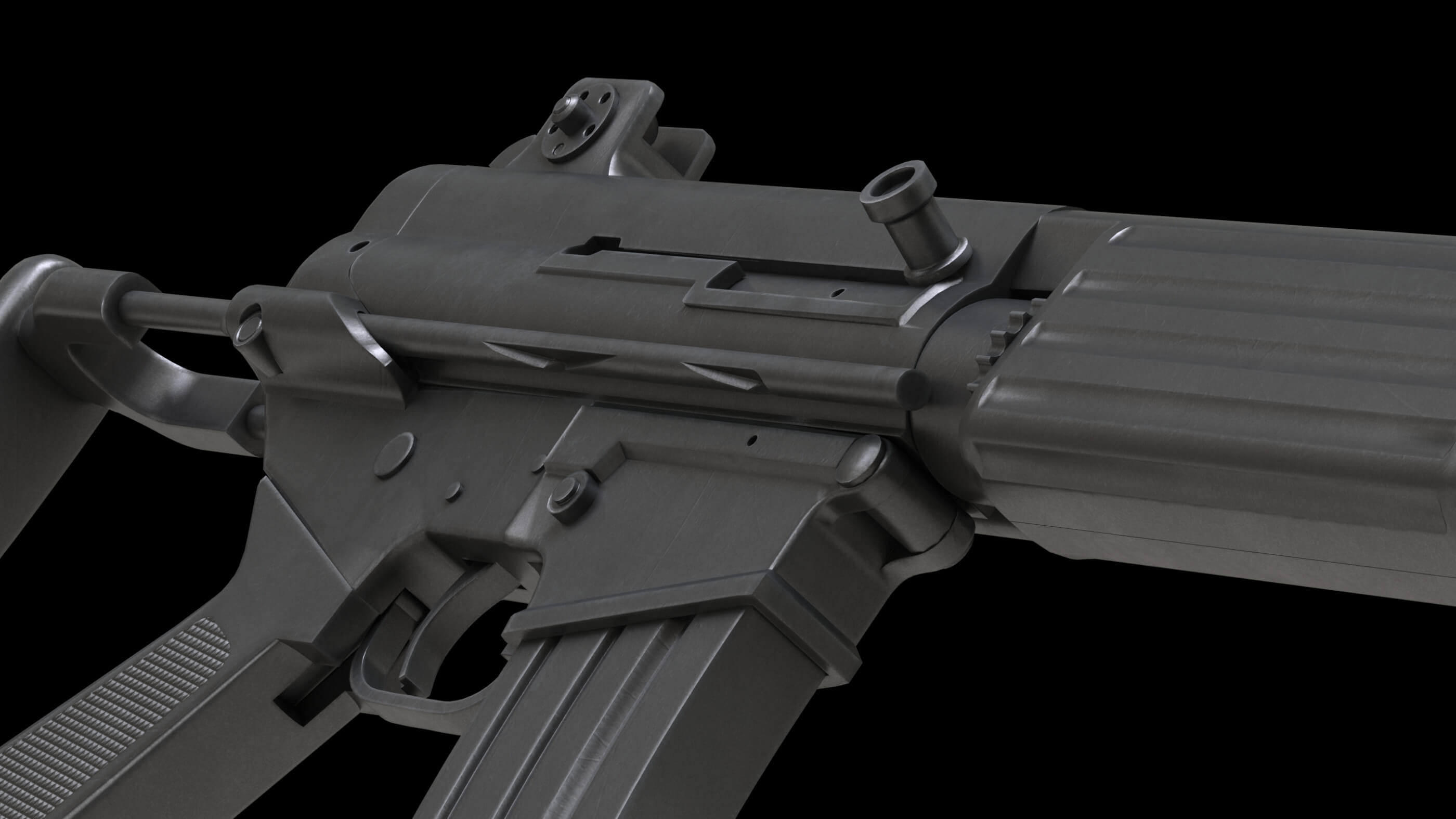 Daewoo K1 Low Poly - 3D Model by frezzy