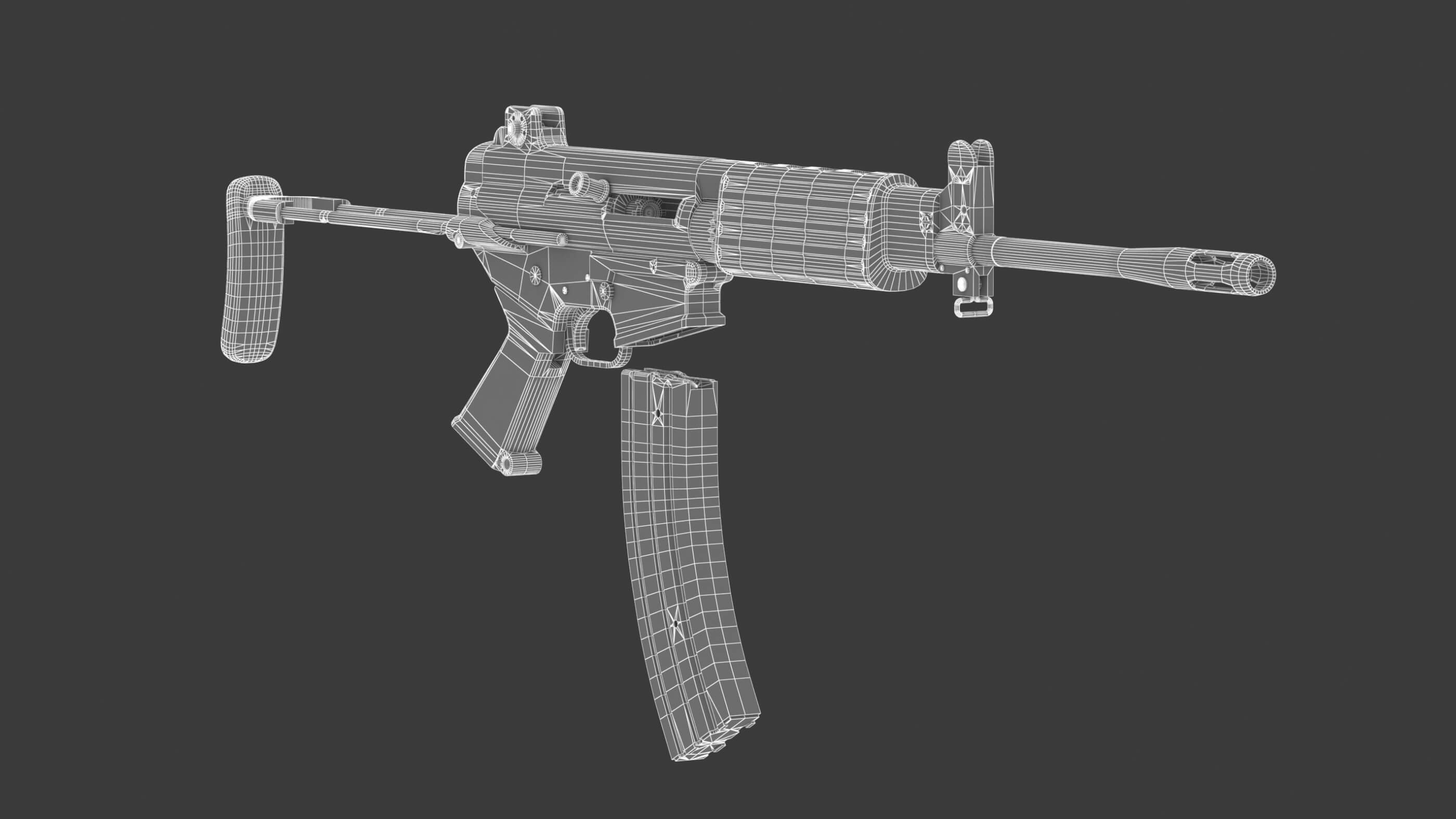 Daewoo K1 Low Poly - 3D Model by frezzy