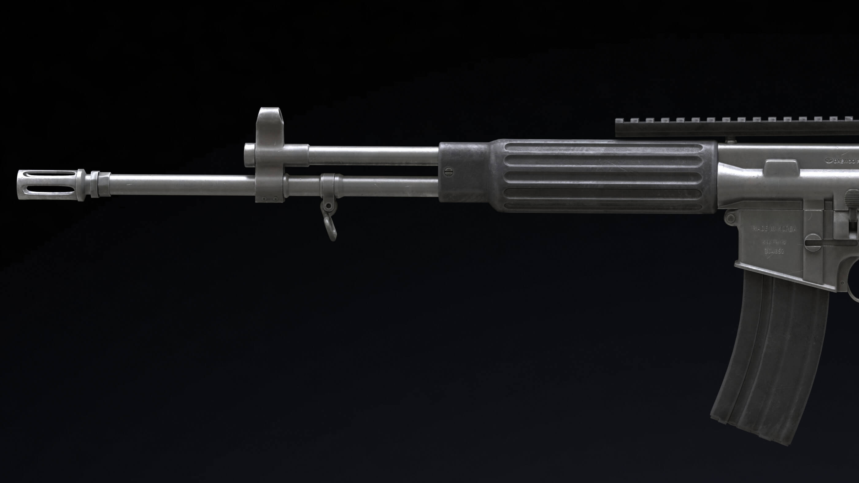 Daewoo K2 Low Poly - 3D Model by frezzy