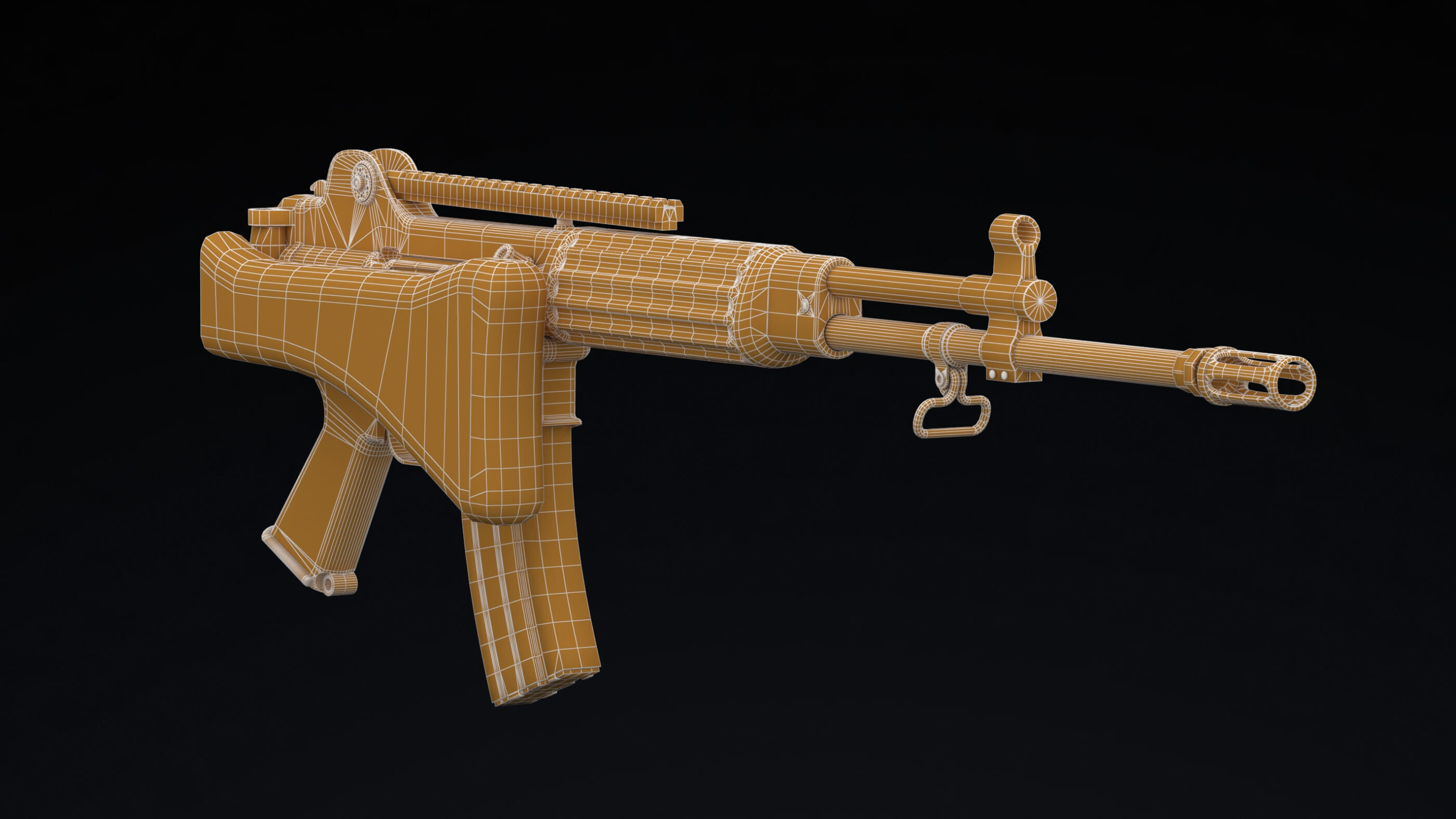 Daewoo K2 Low Poly - 3D Model by frezzy