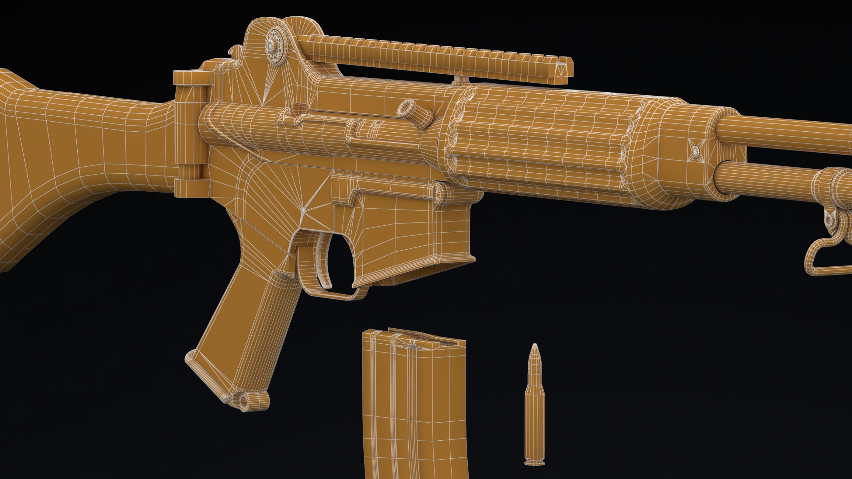 Daewoo K2 Low Poly - 3D Model by frezzy