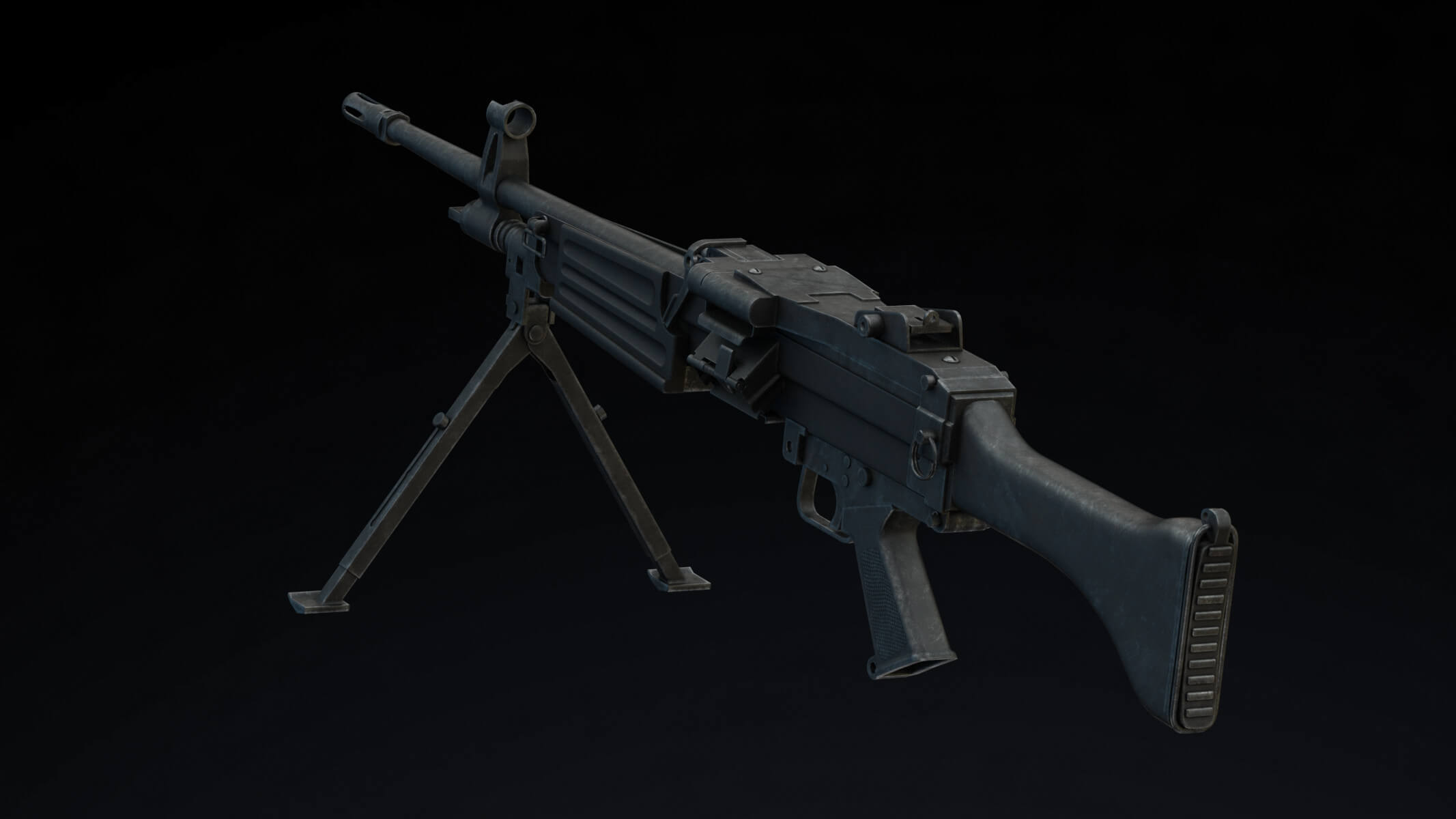 Daewoo K3 Low Poly - 3D Model by frezzy