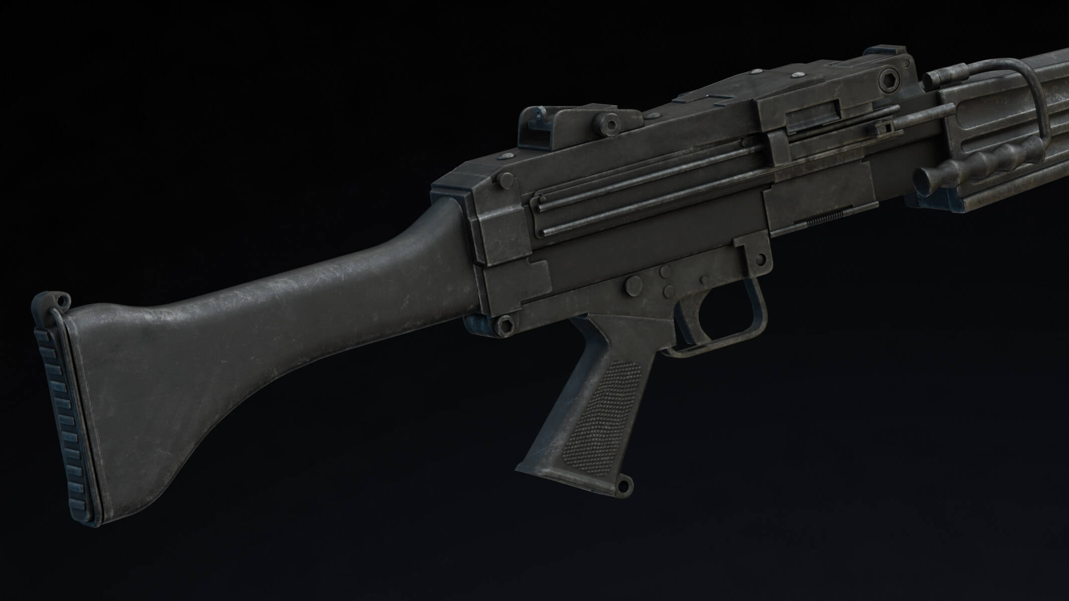 Daewoo K3 Low Poly - 3D Model by frezzy