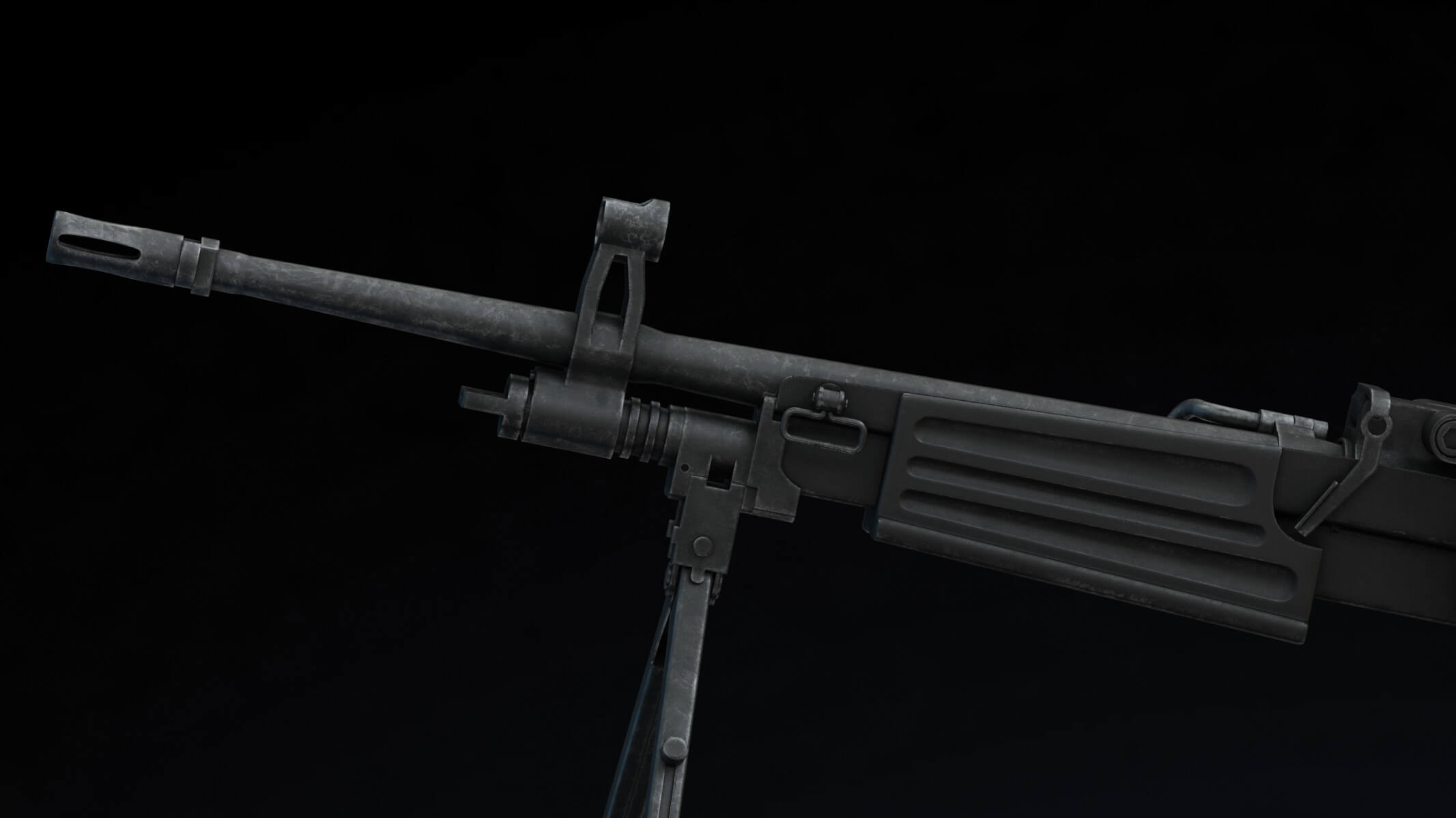 Daewoo K3 Low Poly - 3D Model by frezzy