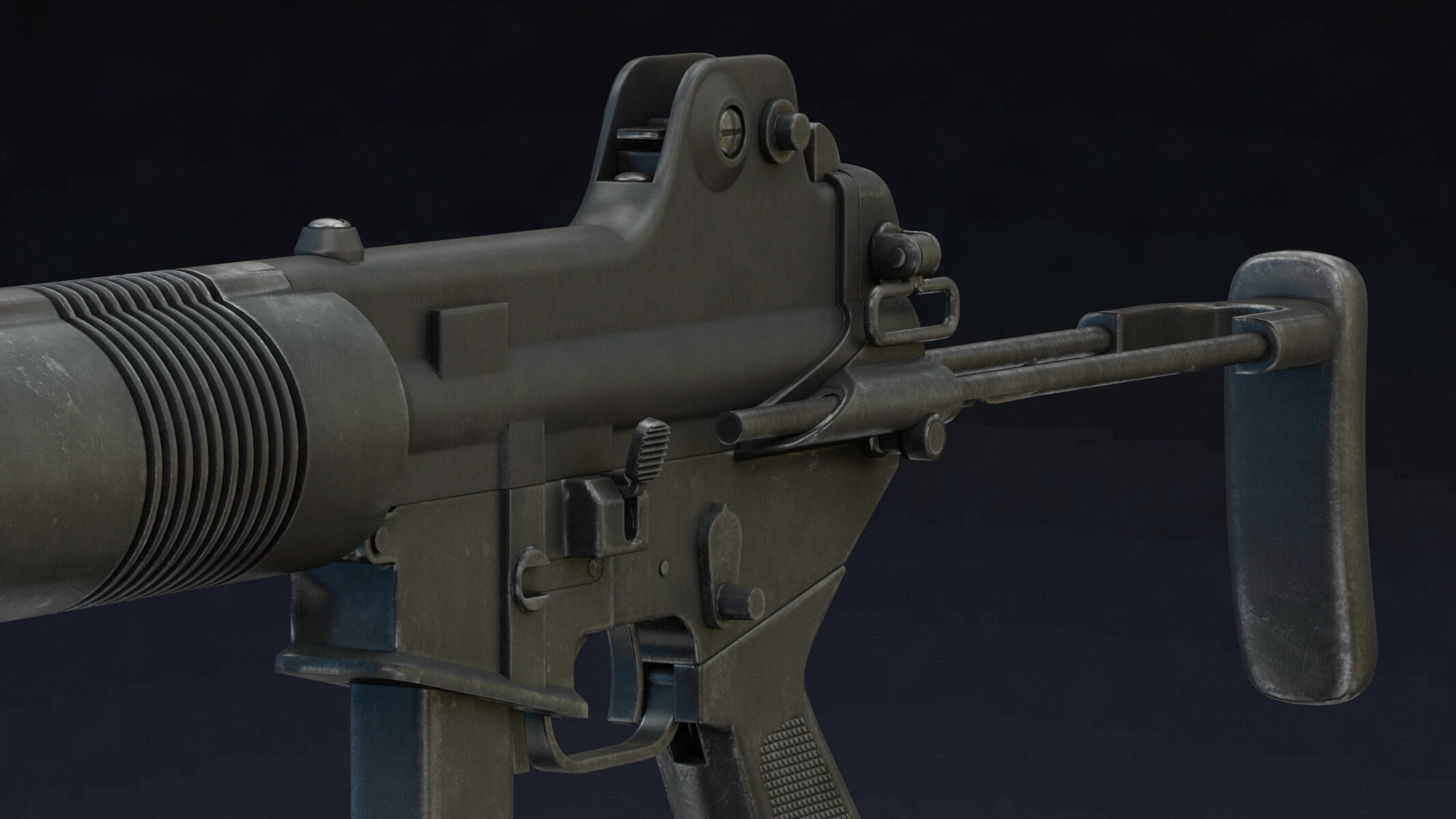 Daewoo K7 Low Poly - 3D Model by frezzy