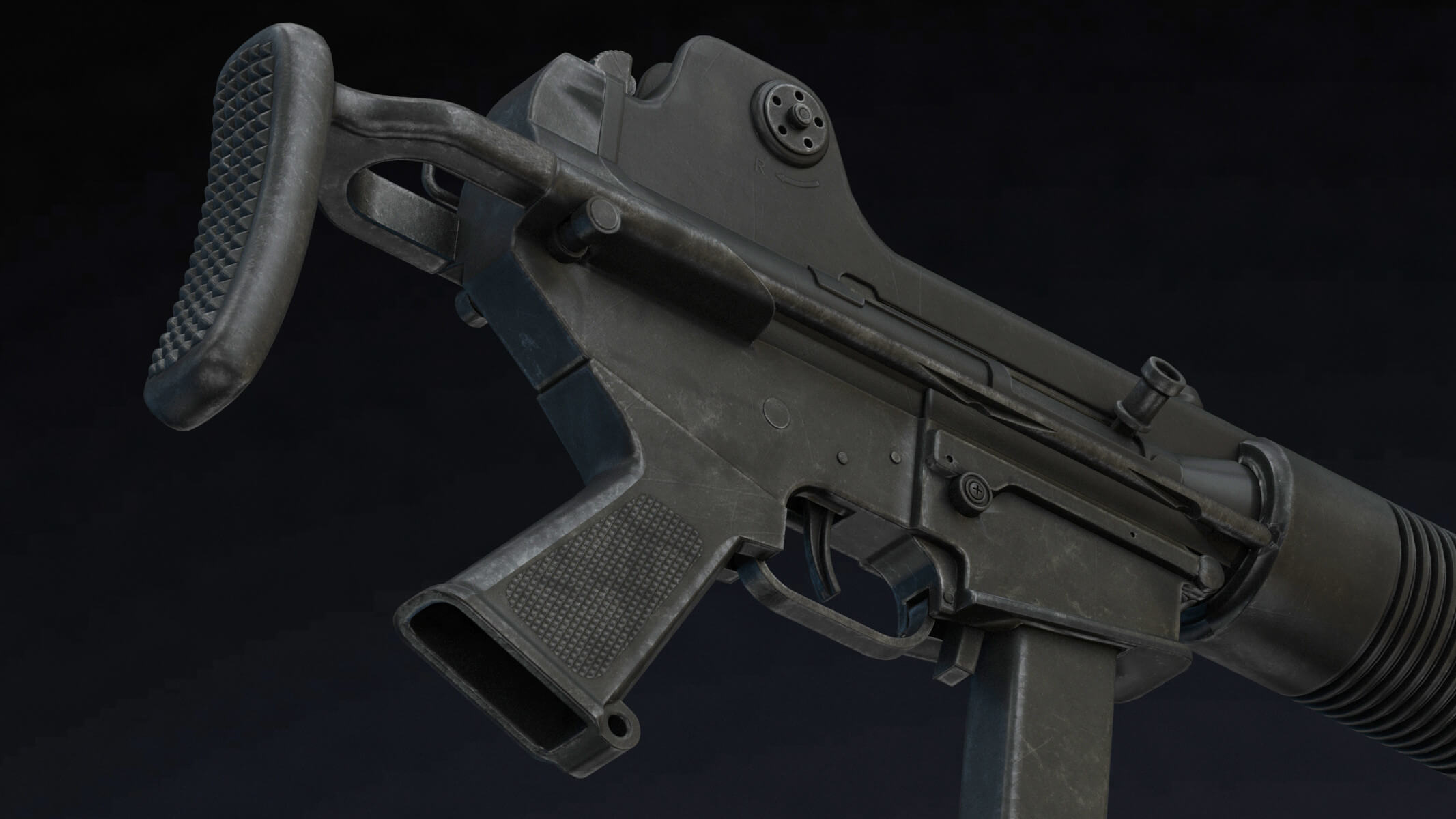 Daewoo K7 Low Poly - 3D Model by frezzy