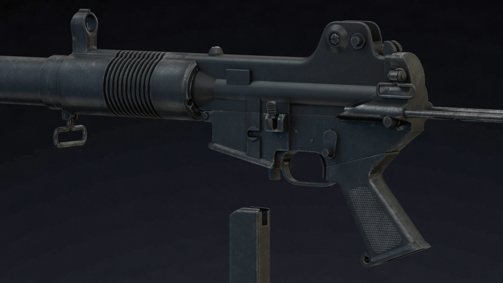 Daewoo K7 Low Poly - 3D Model by frezzy