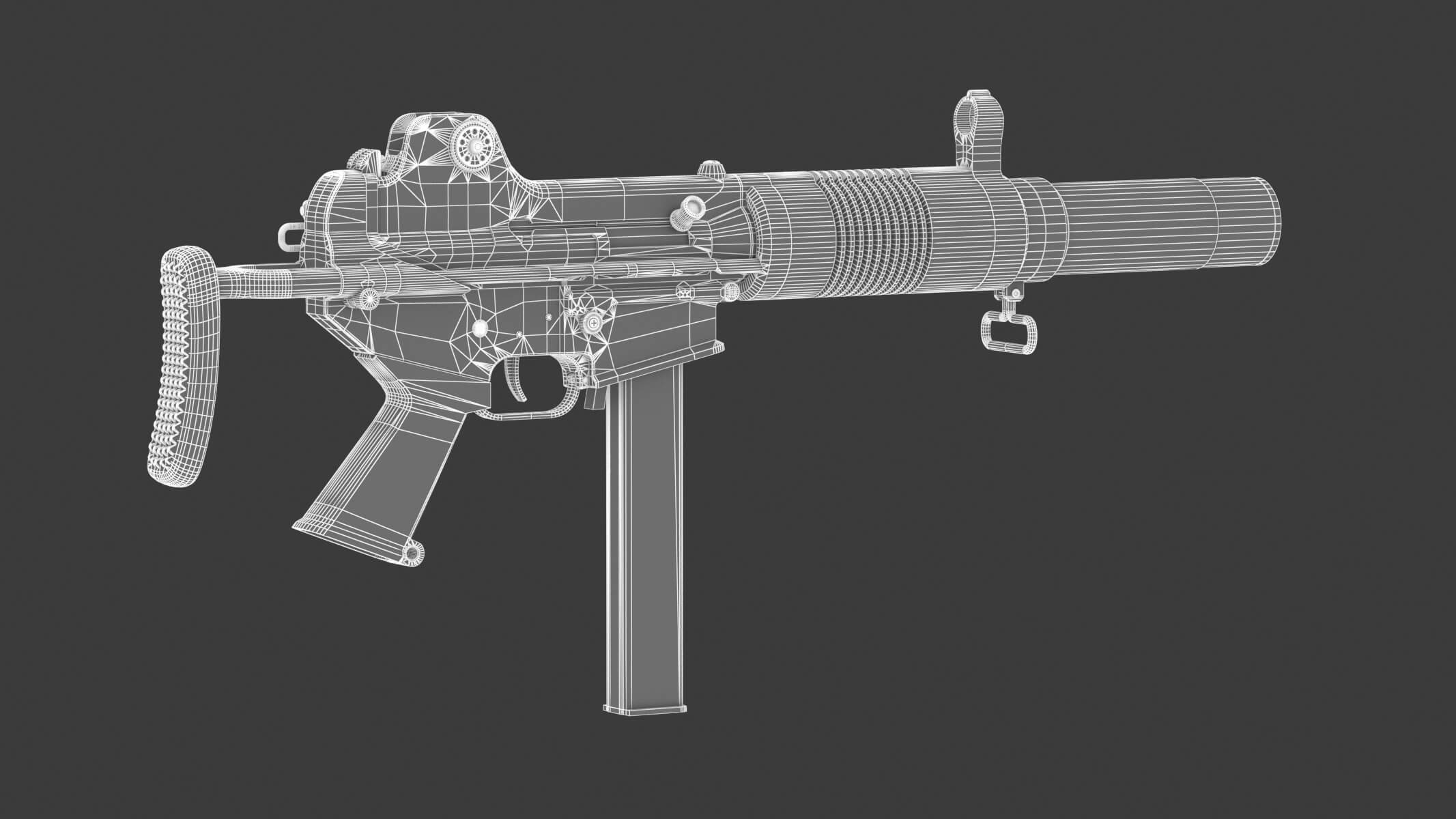 Daewoo K7 Low Poly - 3D Model by frezzy