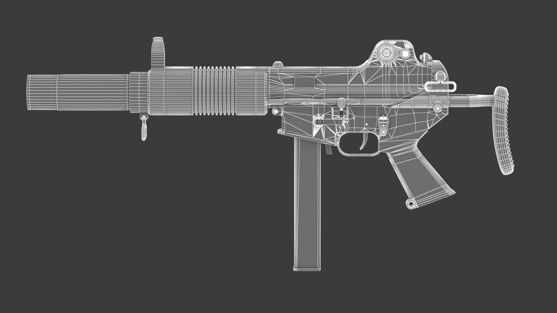Daewoo K7 Low Poly - 3D Model by frezzy